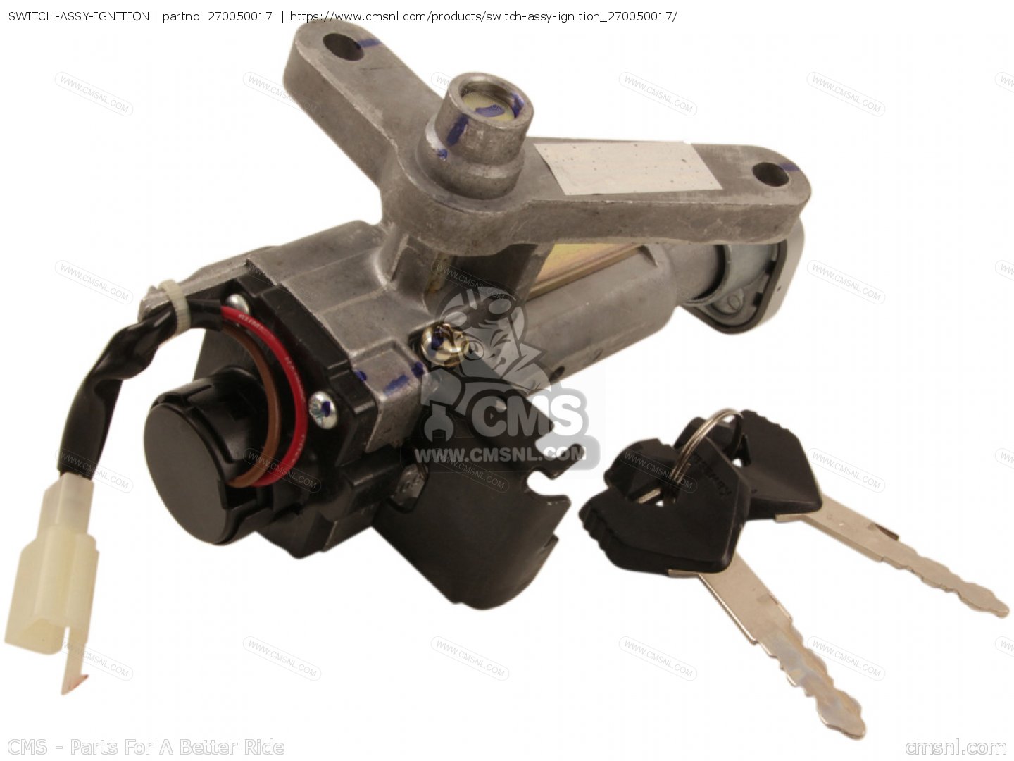270050017: Switch-assy-ignition Kawasaki - buy the 27005-0017 at CMSNL