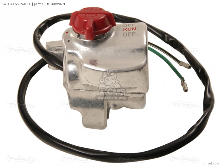 SWITCH ASSY.,KILL for CT110 TRAIL 1980 (A) USA - order at CMSNL