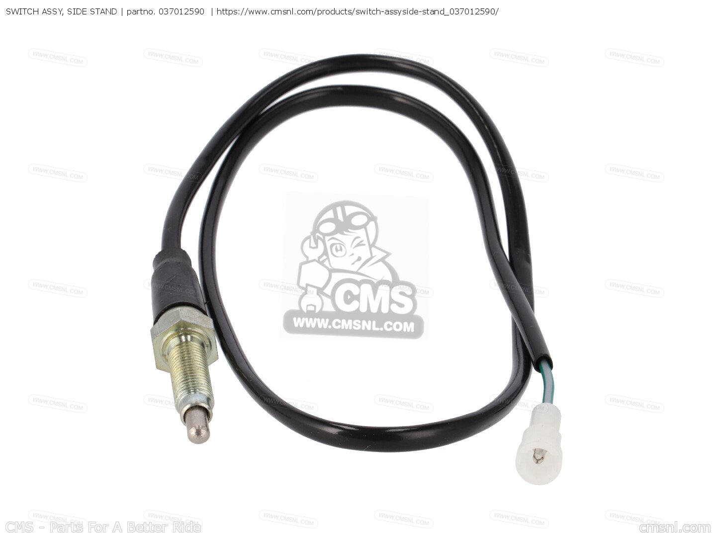 037012590: SWITCH ASSY, SIDE STAND Ducati - buy the 037012590 at CMSNL