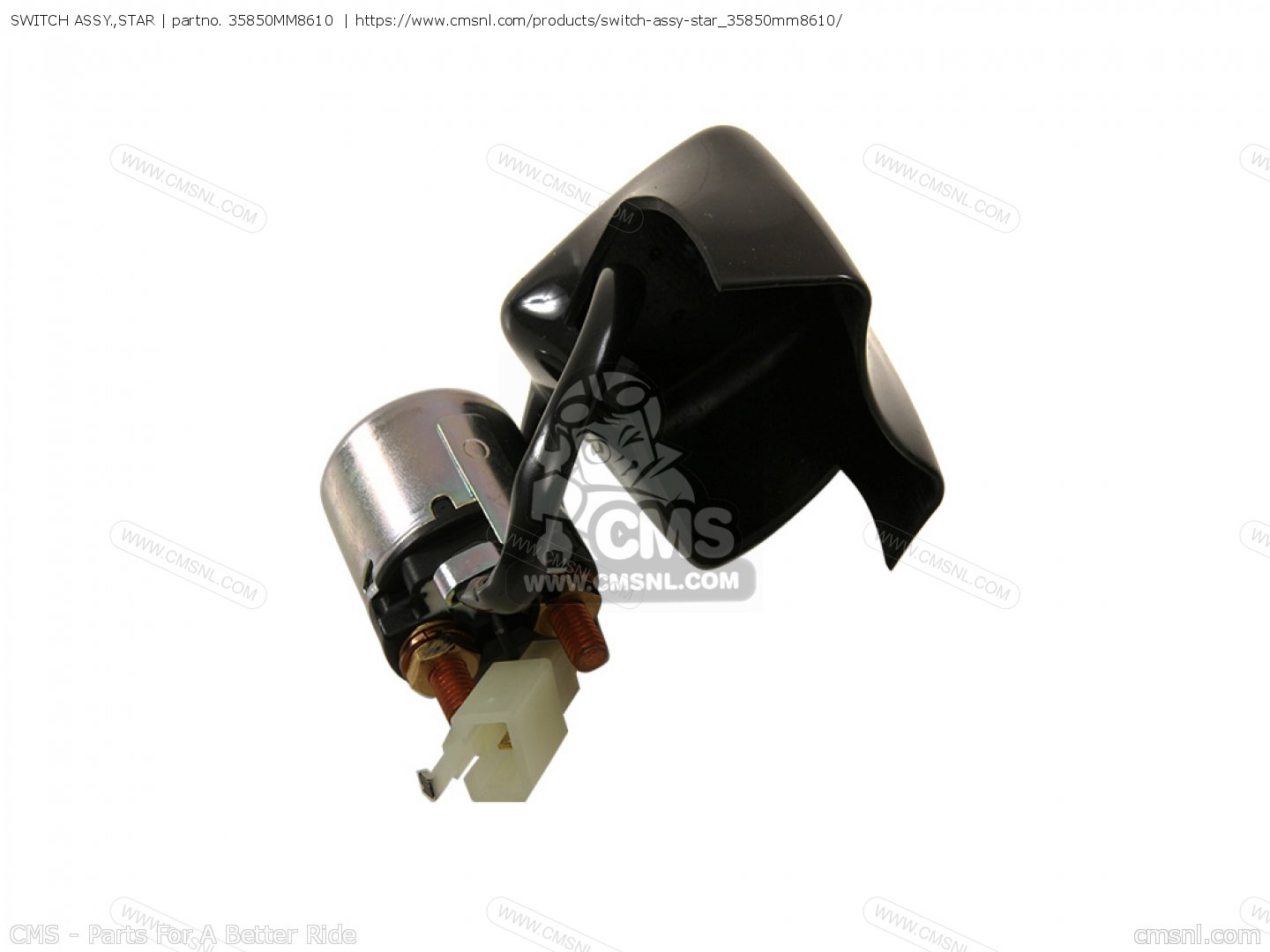 35850MM8610: Switch Assy.,star Honda - buy the 35850-MM8-610 at CMSNL