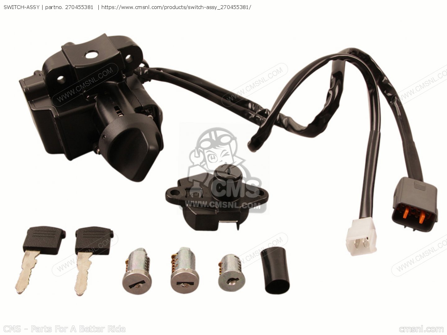 270455381: Switch-assy Kawasaki - buy the 27045-5381 at CMSNL
