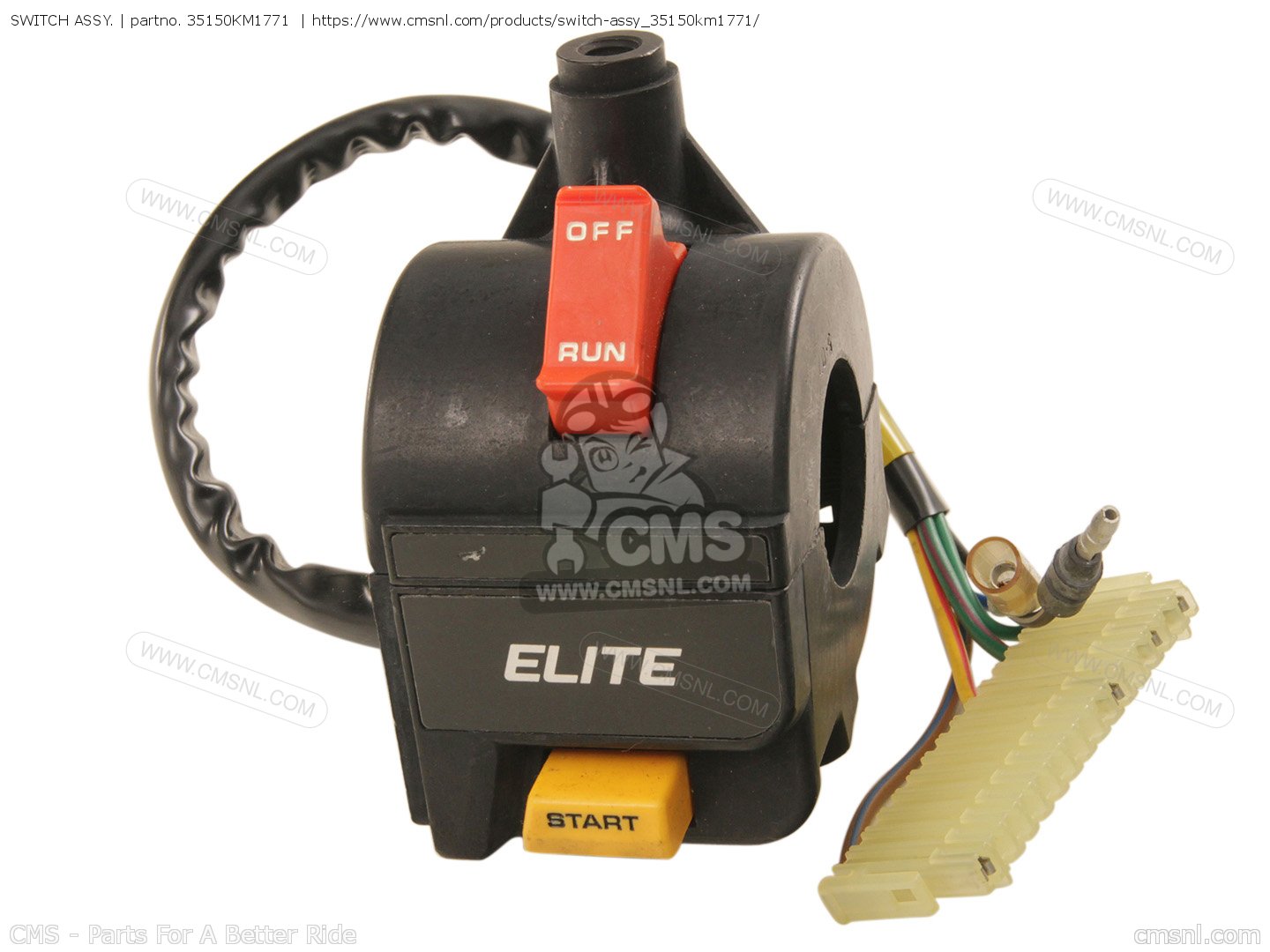 35150KM1771: SWITCH ASSY. Honda - buy the 35150-KM1-771 at CMSNL