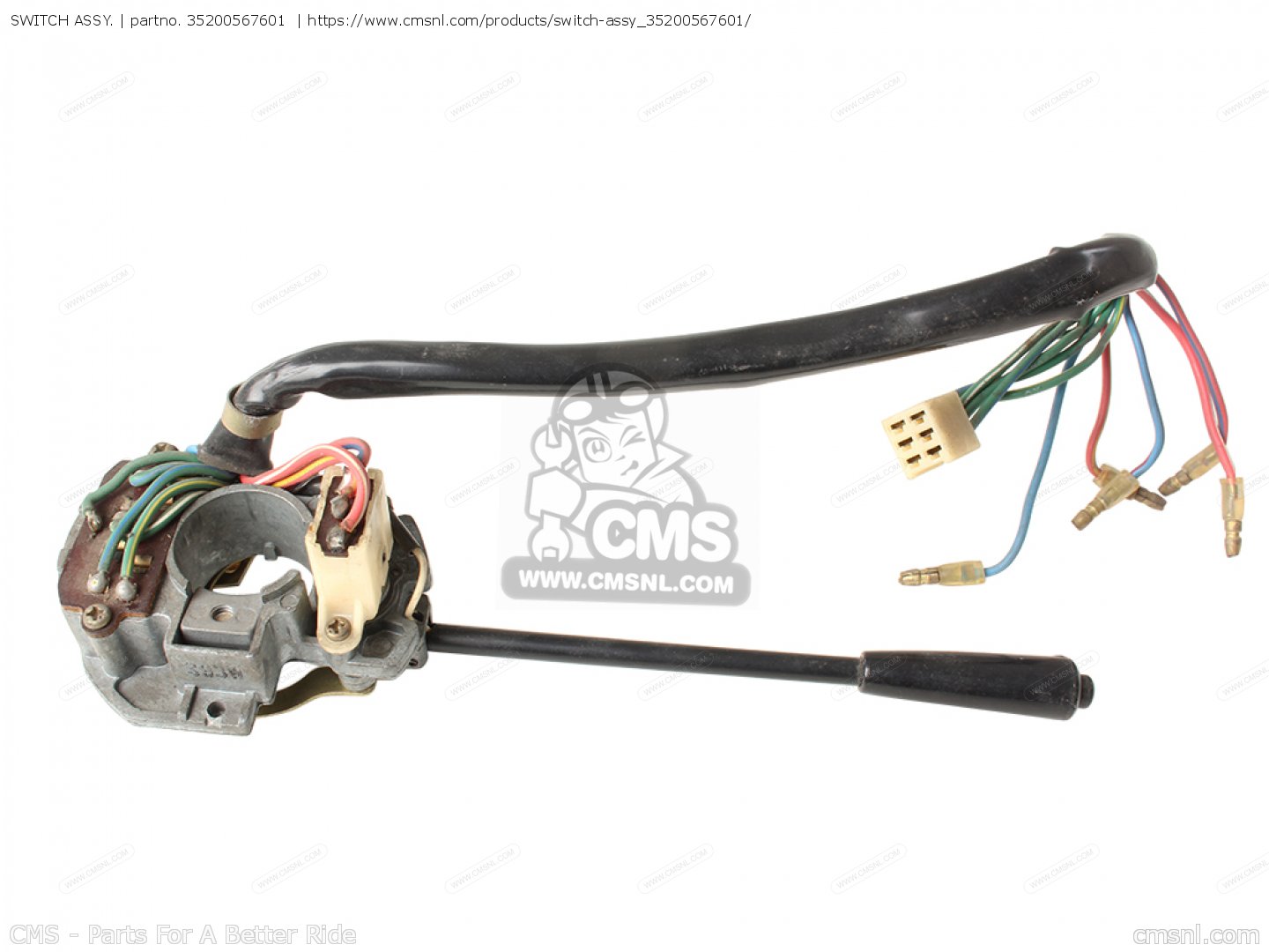 35200567601: SWITCH ASSY. Honda - buy the 35200-567-601 at CMSNL