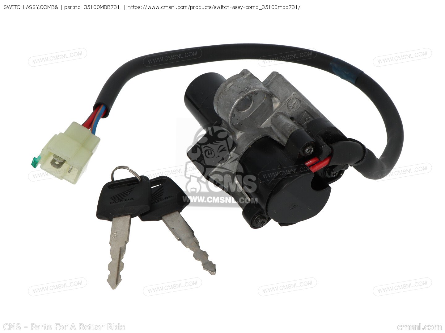 35100MBB731: SWITCH ASSY,COMB& Honda - buy the 35100-MBB-731 at CMSNL