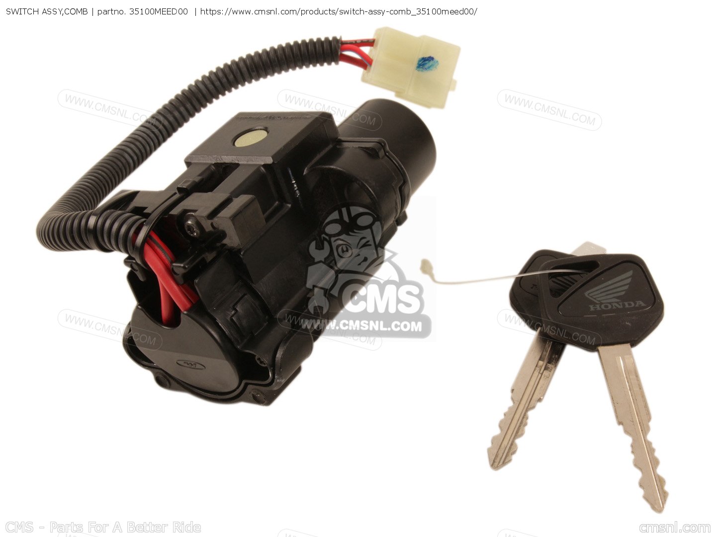 35100MEED00: SWITCH ASSY,COMB Honda - buy the 35100-MEE-D00 at CMSNL