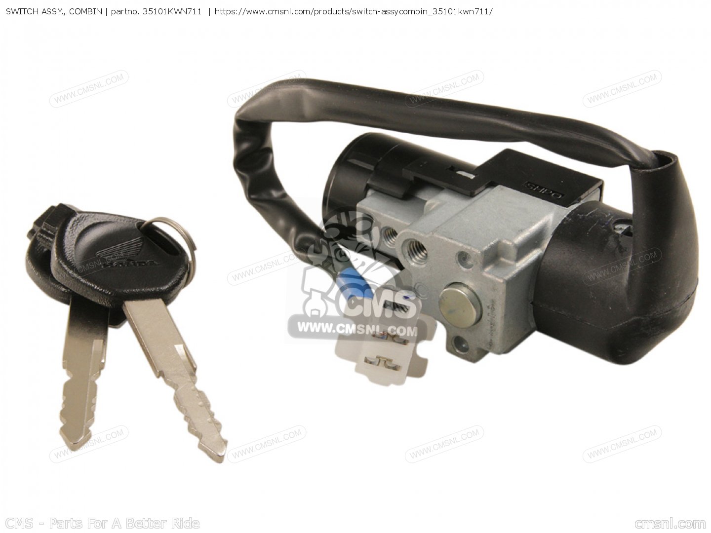 35101KWN711: Switch Assy,comb& Honda - buy the 35101-KWN-711 at CMSNL