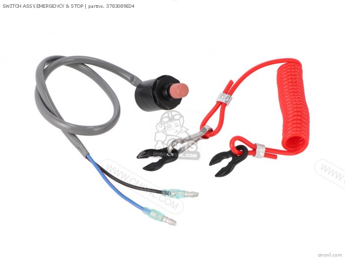 3783089E04: Switch Assy,emergency & Stop Suzuki - buy the 37830-89E04 ...