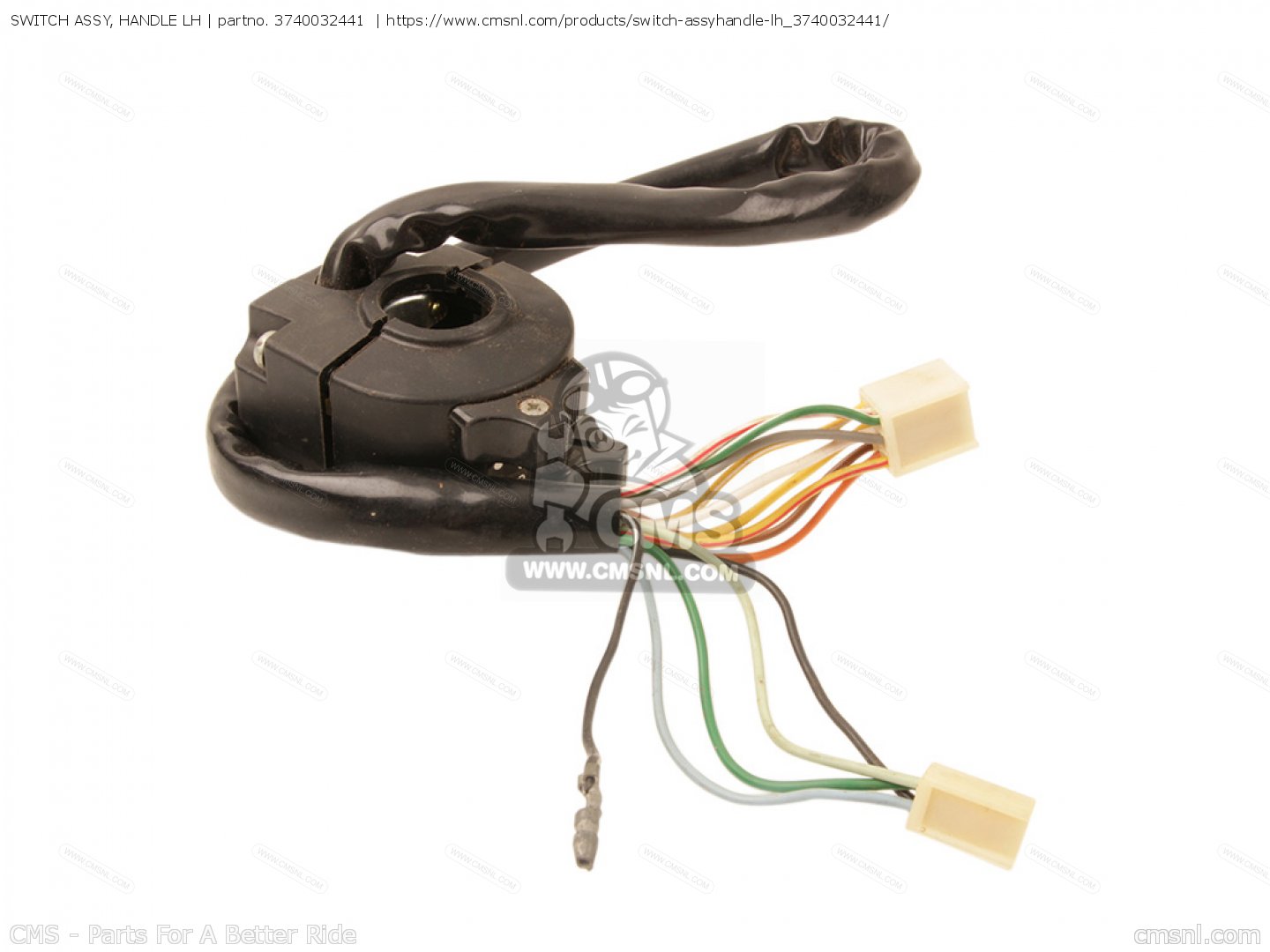 3740032441: Switch Assy, Handle Lh Suzuki - buy the 37400-32441 at CMSNL