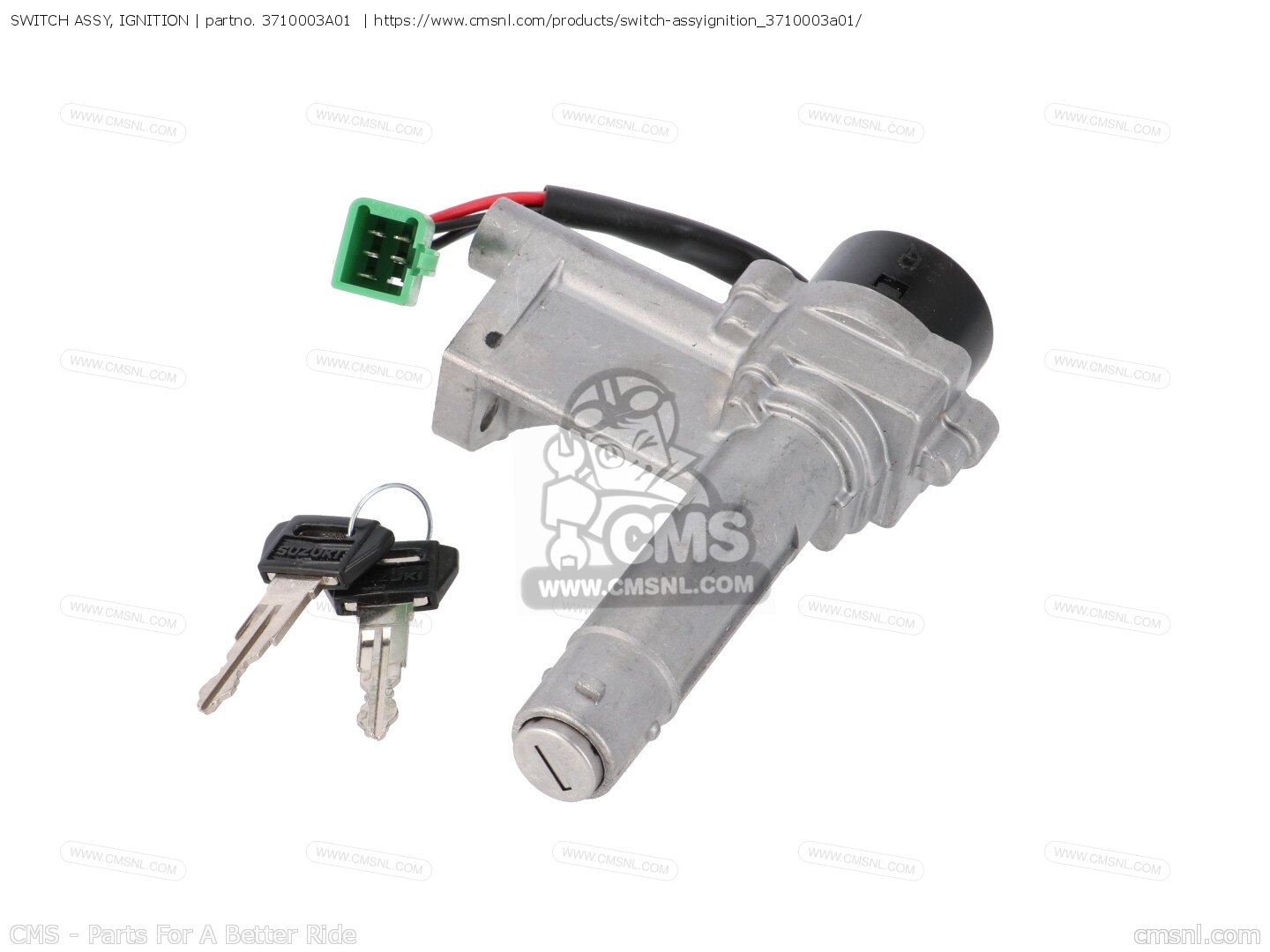 3710003A01: Switch Assy, Ignition Suzuki - buy the 37100-03A01 at CMSNL