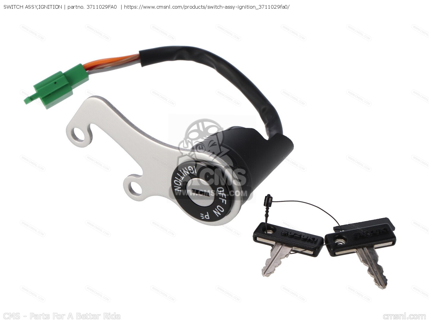 3711029FA0: SWITCH ASSY,IGNITION Suzuki - buy the 37110-29FA0 at CMSNL