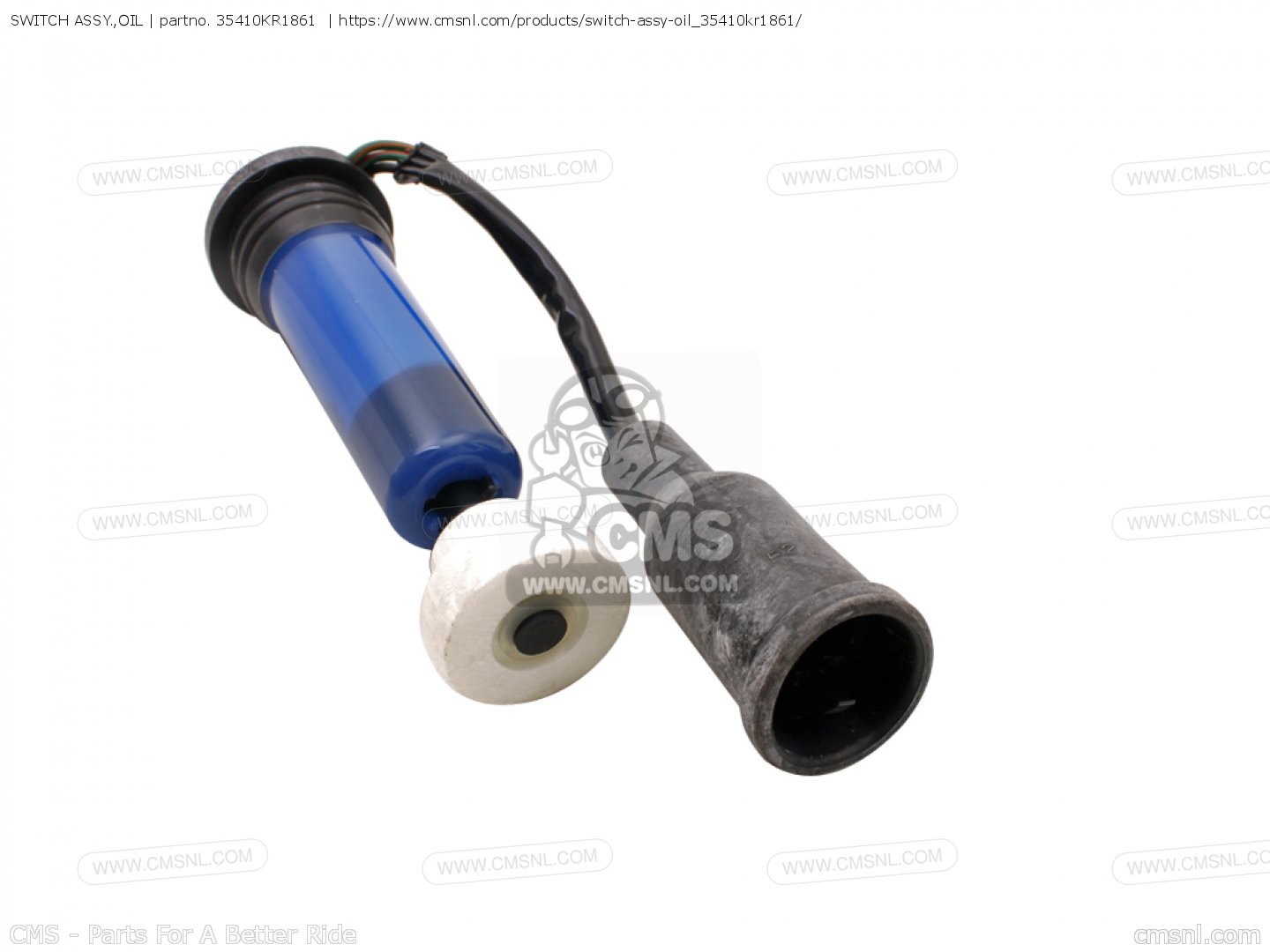 35410KR1861: SWITCH ASSY.,OIL Honda - buy the 35410-KR1-861 at CMSNL