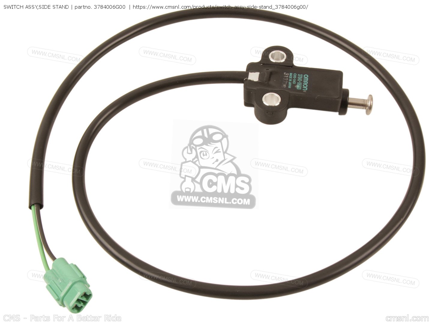 3784006G00: SWITCH ASSY,SIDE STAND Suzuki - buy the 37840-06G00 at CMSNL