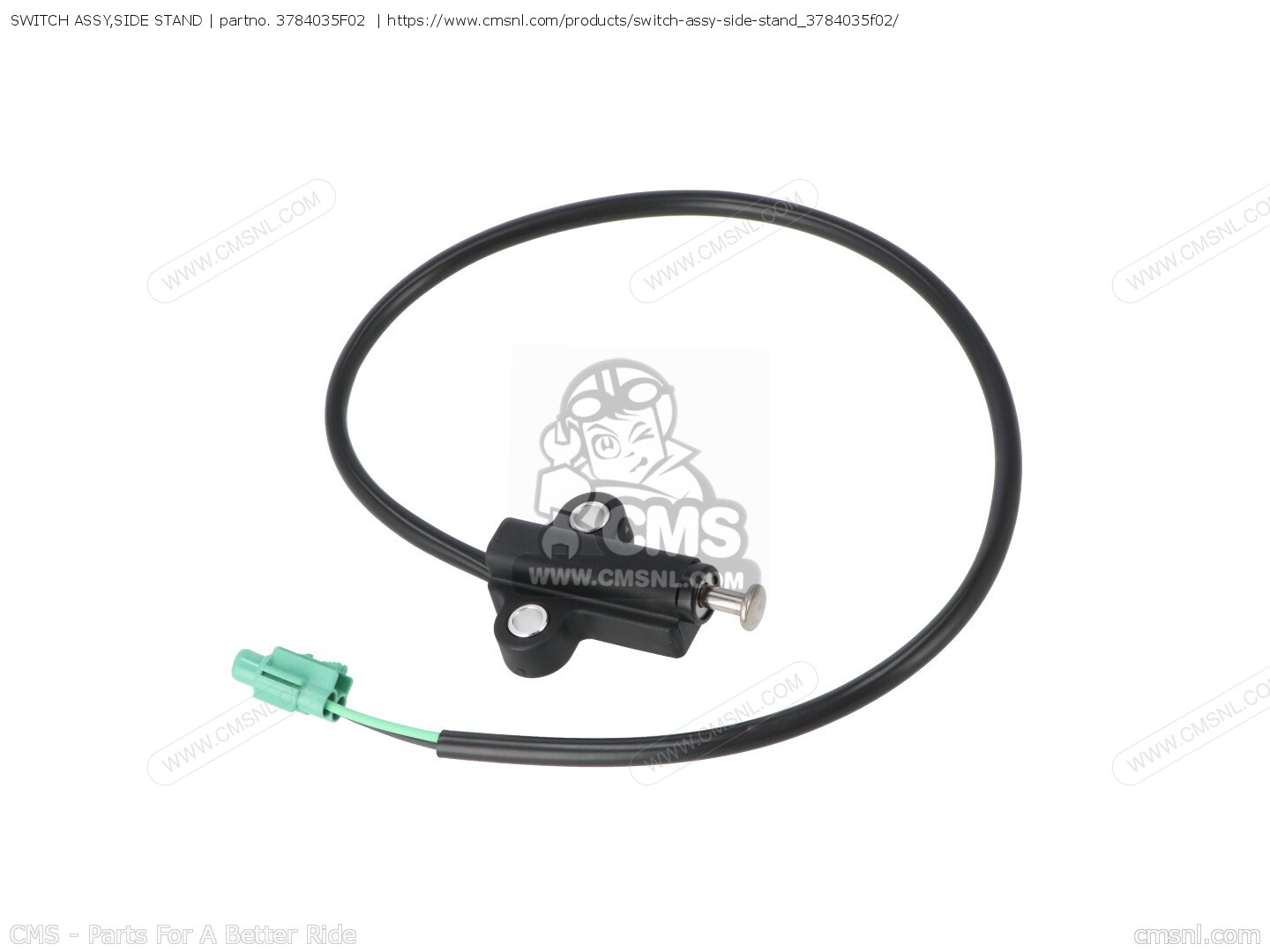 3784035F02: SWITCH ASSY,SIDE STAND Suzuki - buy the 37840-35F02 at CMSNL