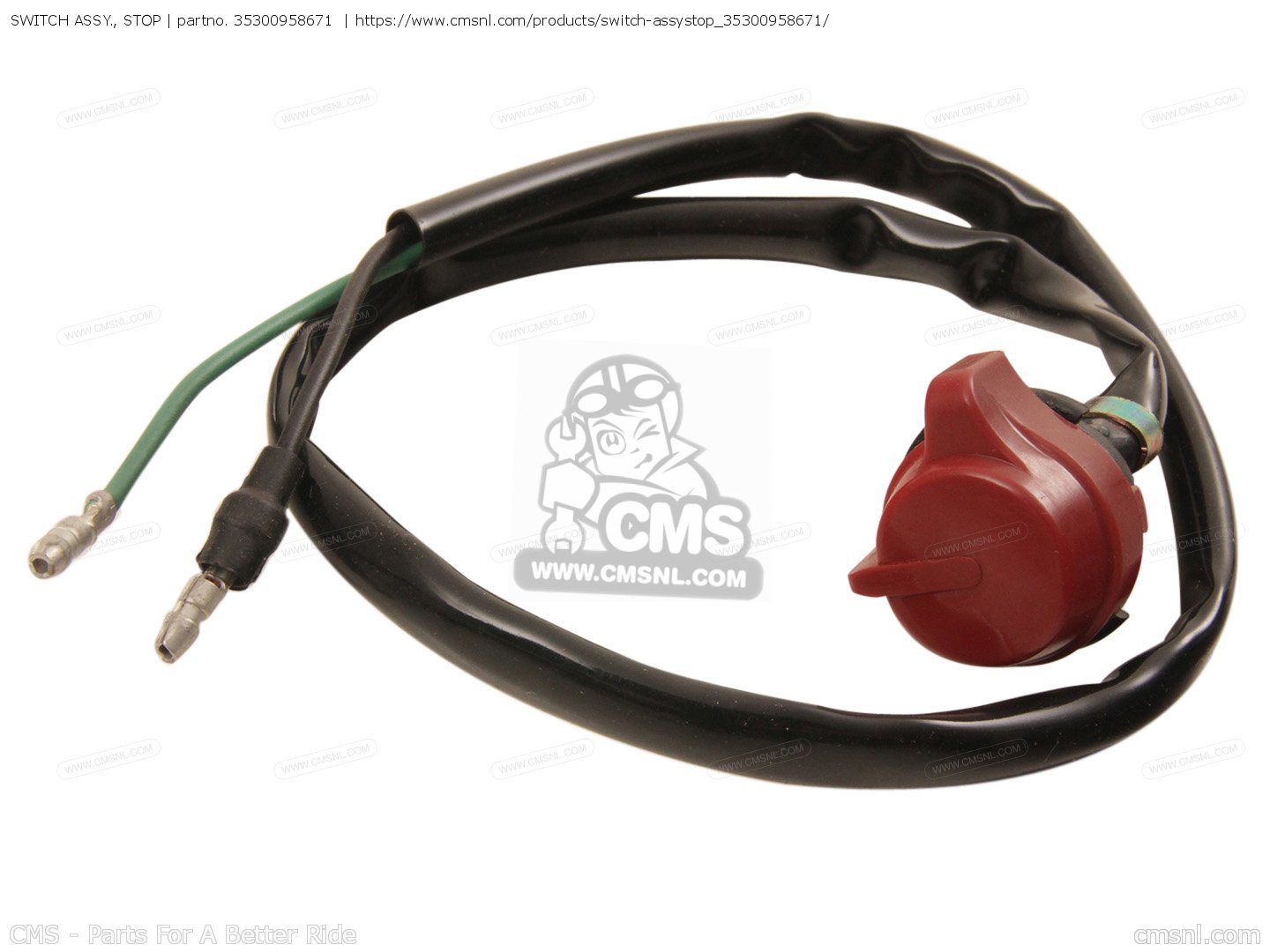 35300958671: Switch Assy., Stop Honda - buy the 35300-958-671 at CMSNL