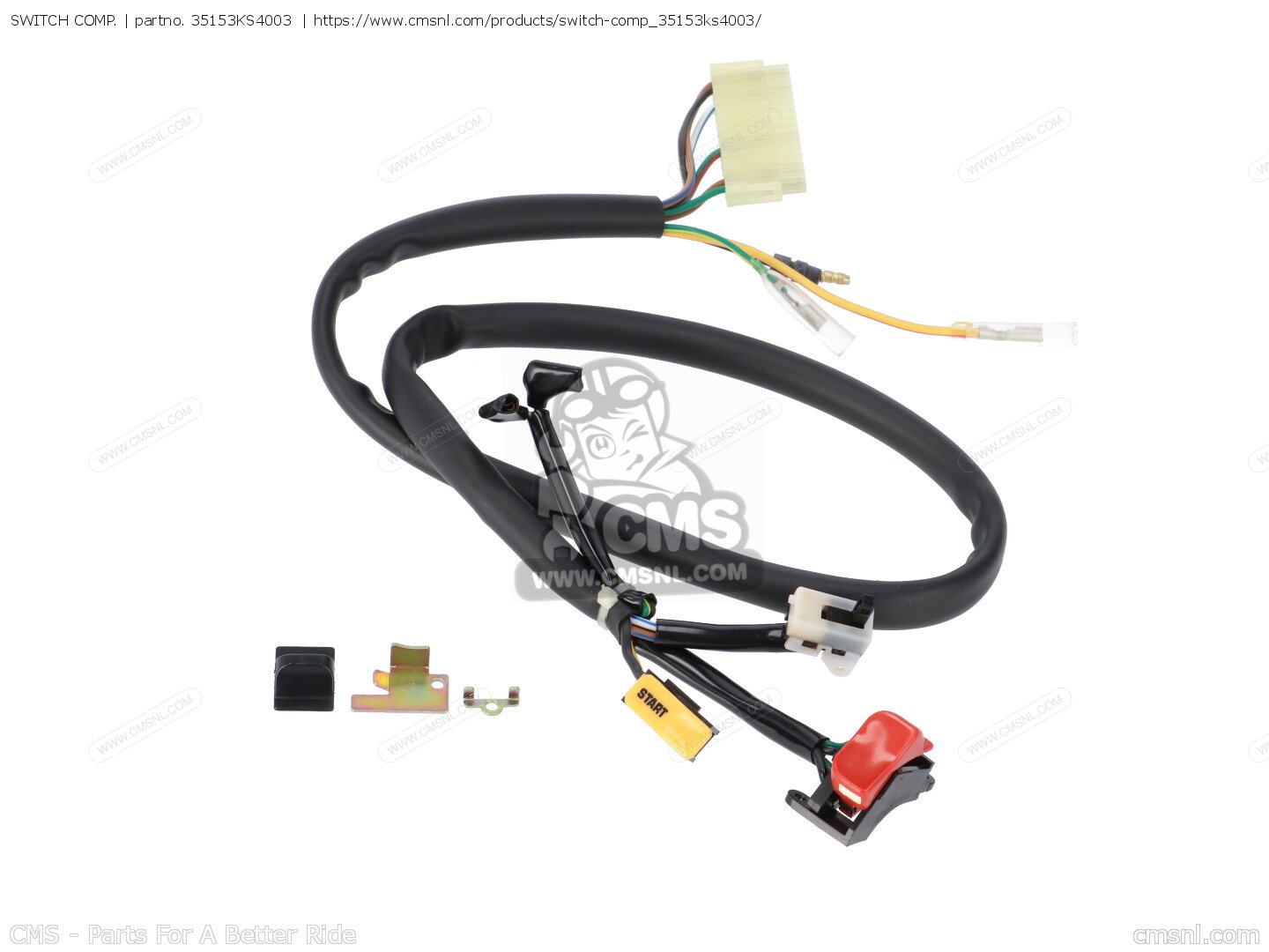 35153KS4003: Switch Comp. Honda - buy the 35153-KS4-003 at CMSNL