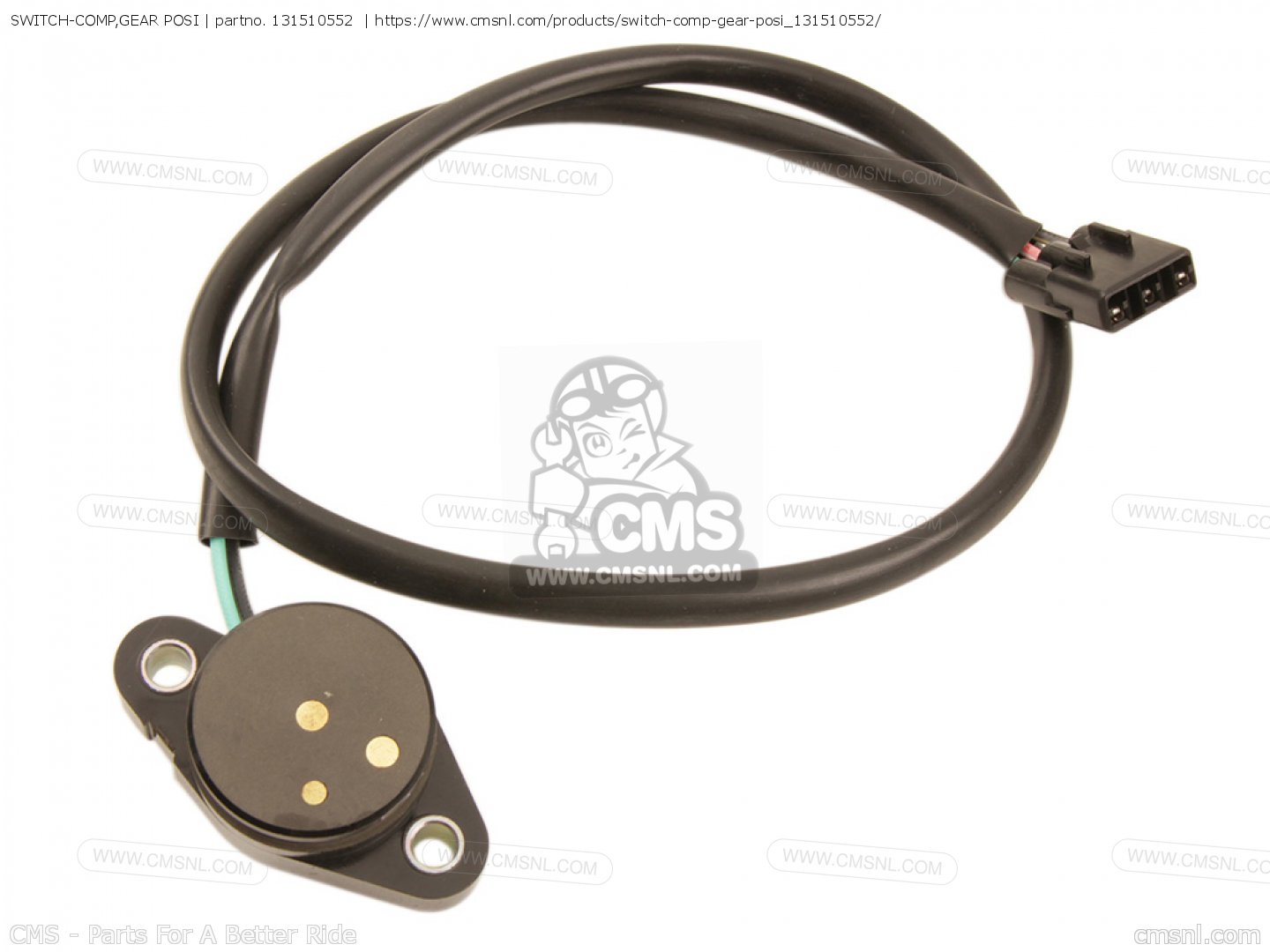 131510552: Switch-comp,gear Posi Kawasaki - buy the 13151-0552 at CMSNL