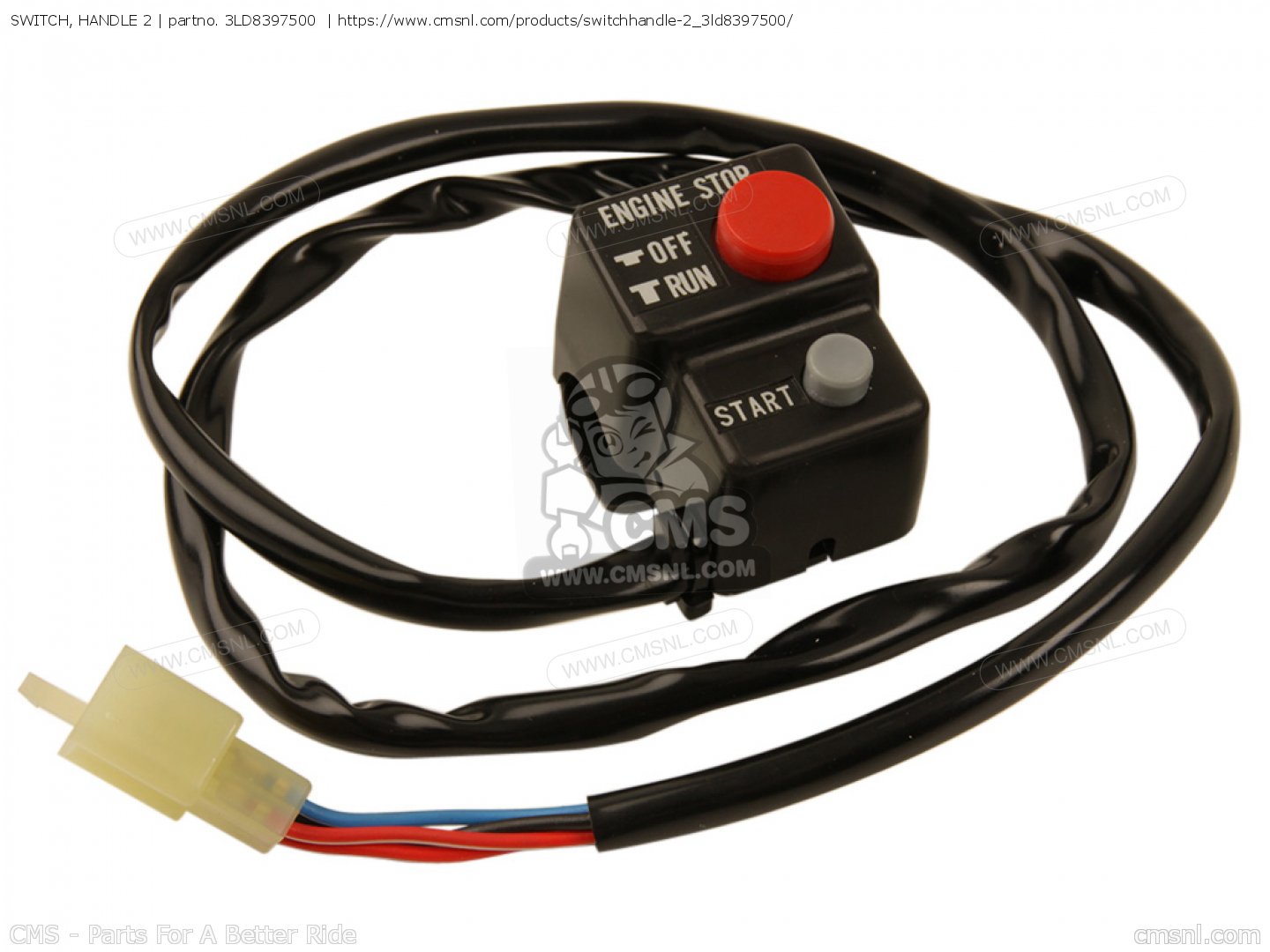 SWITCH, HANDLE 2 for Yamaha - order at CMSNL