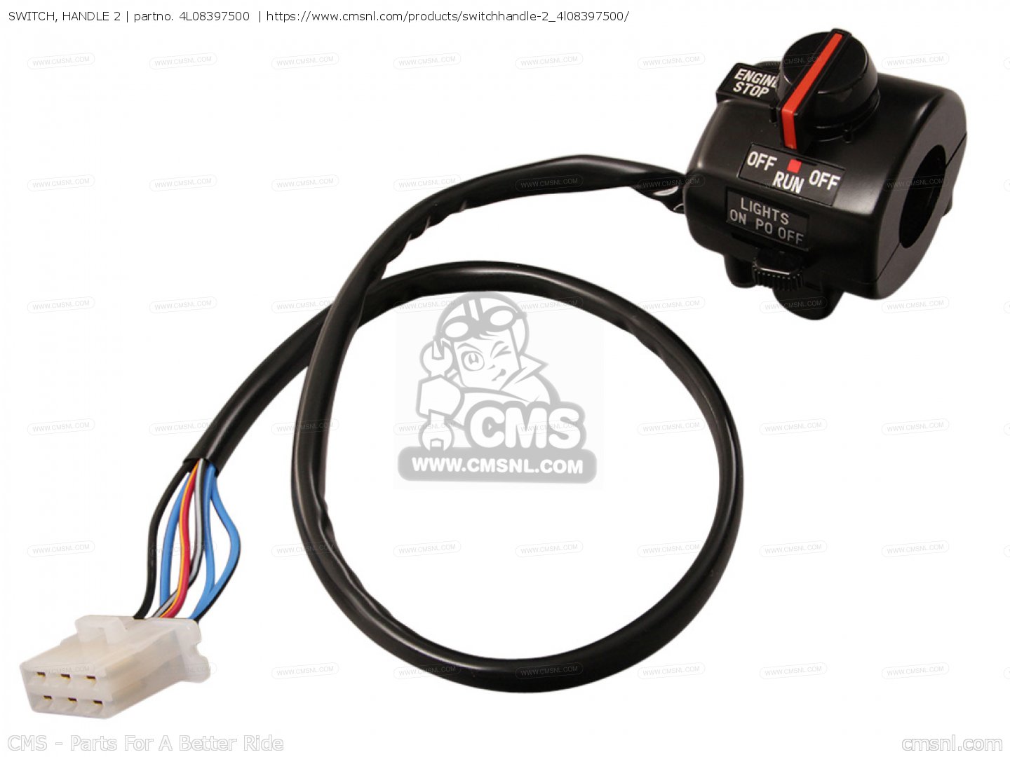 SWITCH, HANDLE 2 for Yamaha - order at CMSNL