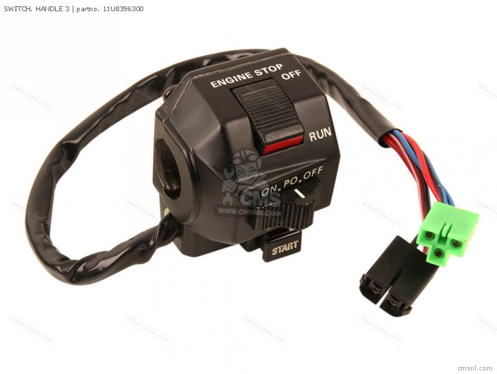11U8396300: SWITCH, HANDLE 3 Yamaha - buy the 11U-83963-00-00 at CMSNL