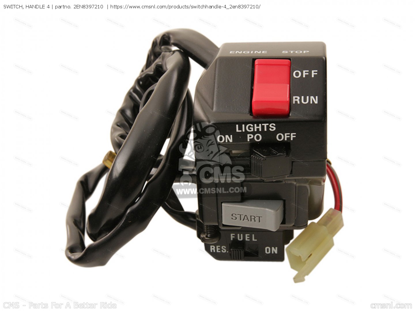 SWITCH, HANDLE 4 for Yamaha - order at CMSNL