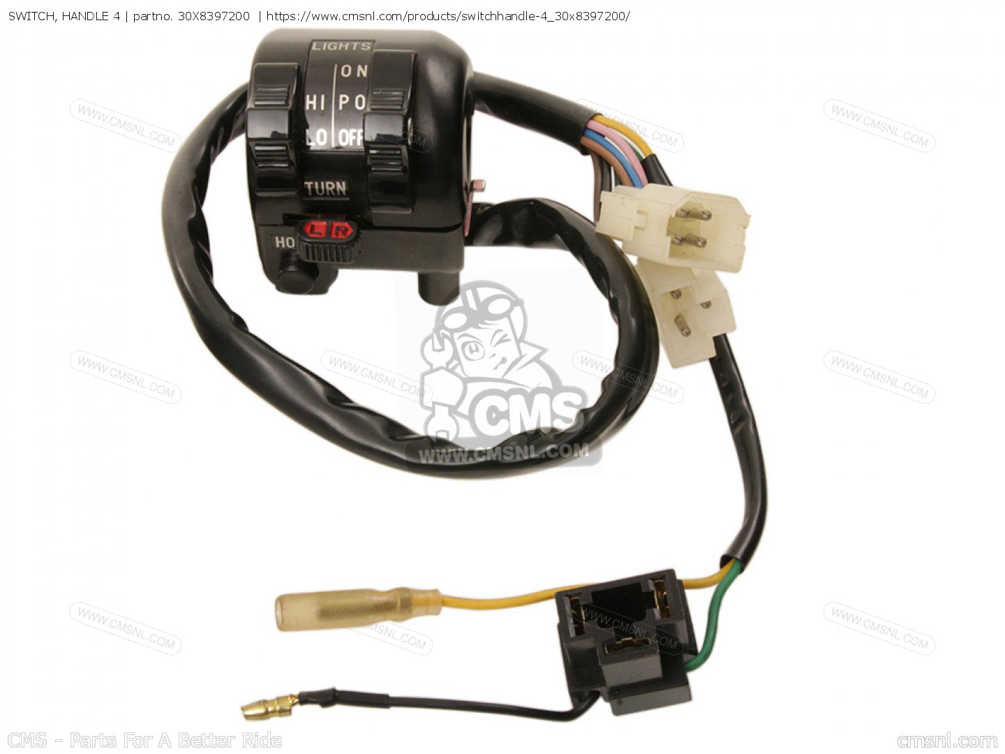 SWITCH, HANDLE 4 for Yamaha - order at CMSNL