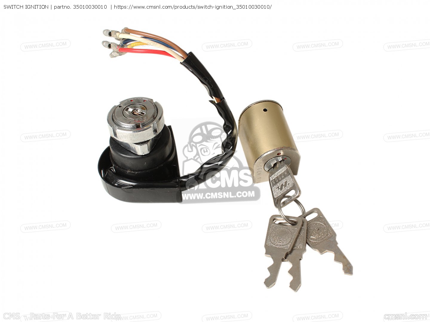 35010030010: SWITCH IGNITION Honda - buy the 35010-030-010 at CMSNL