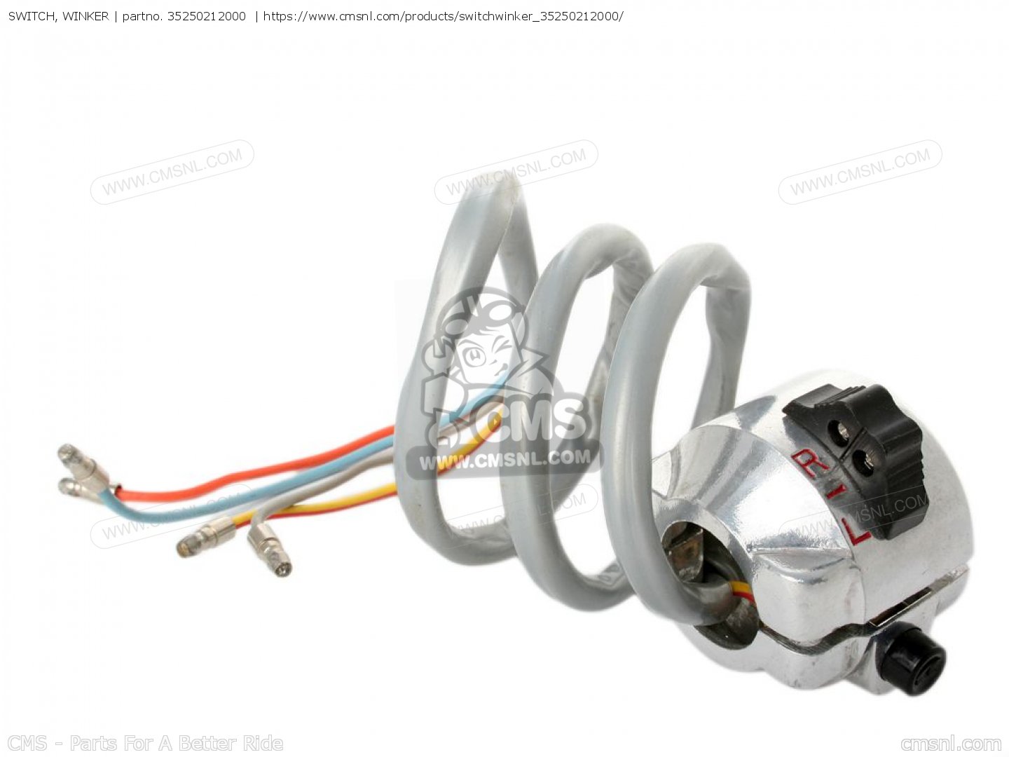 SWITCH, WINKER for Honda - order at CMSNL