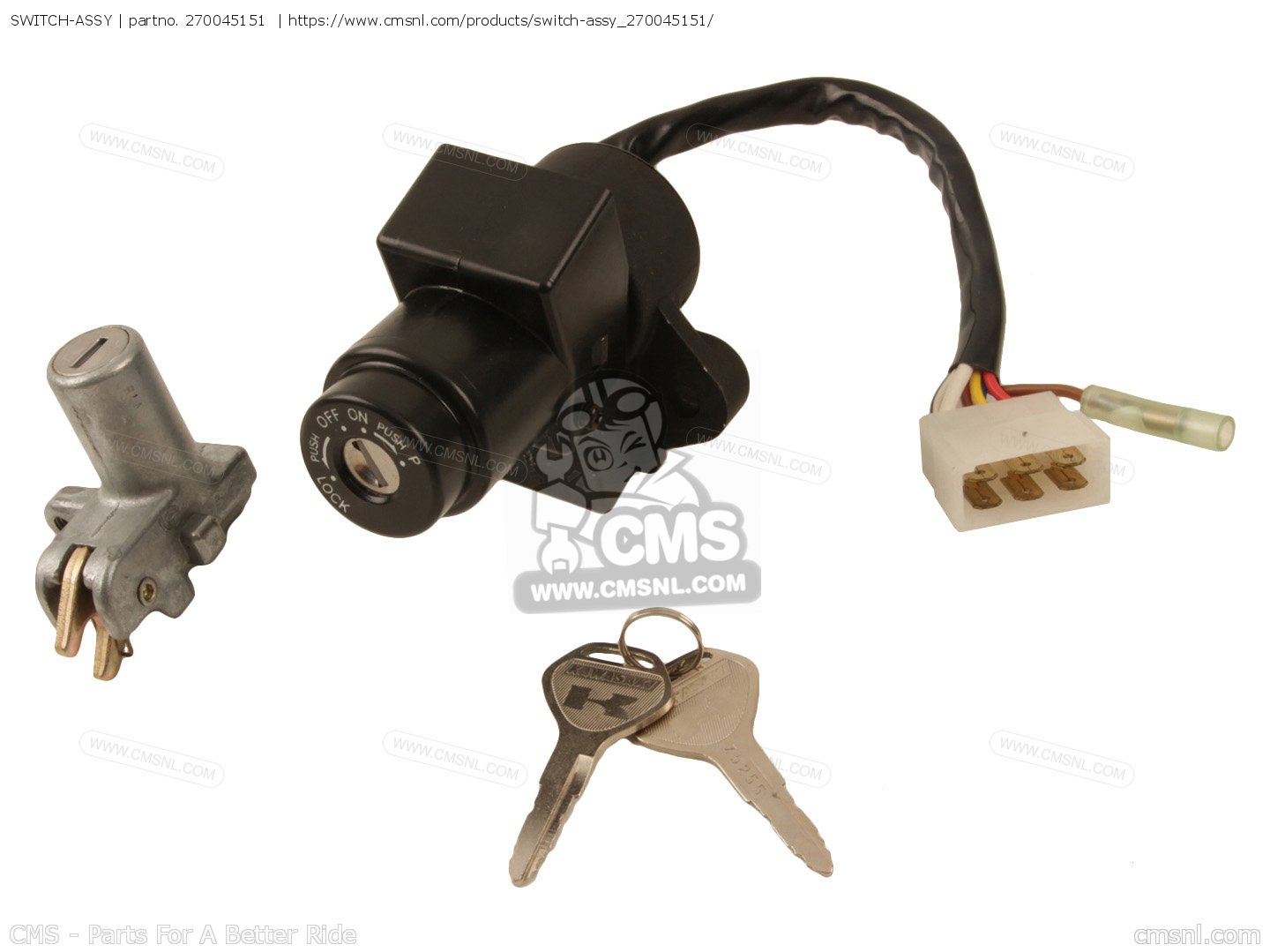 270045151: SWITCH-ASSY Kawasaki - buy the 27004-5151 at CMSNL