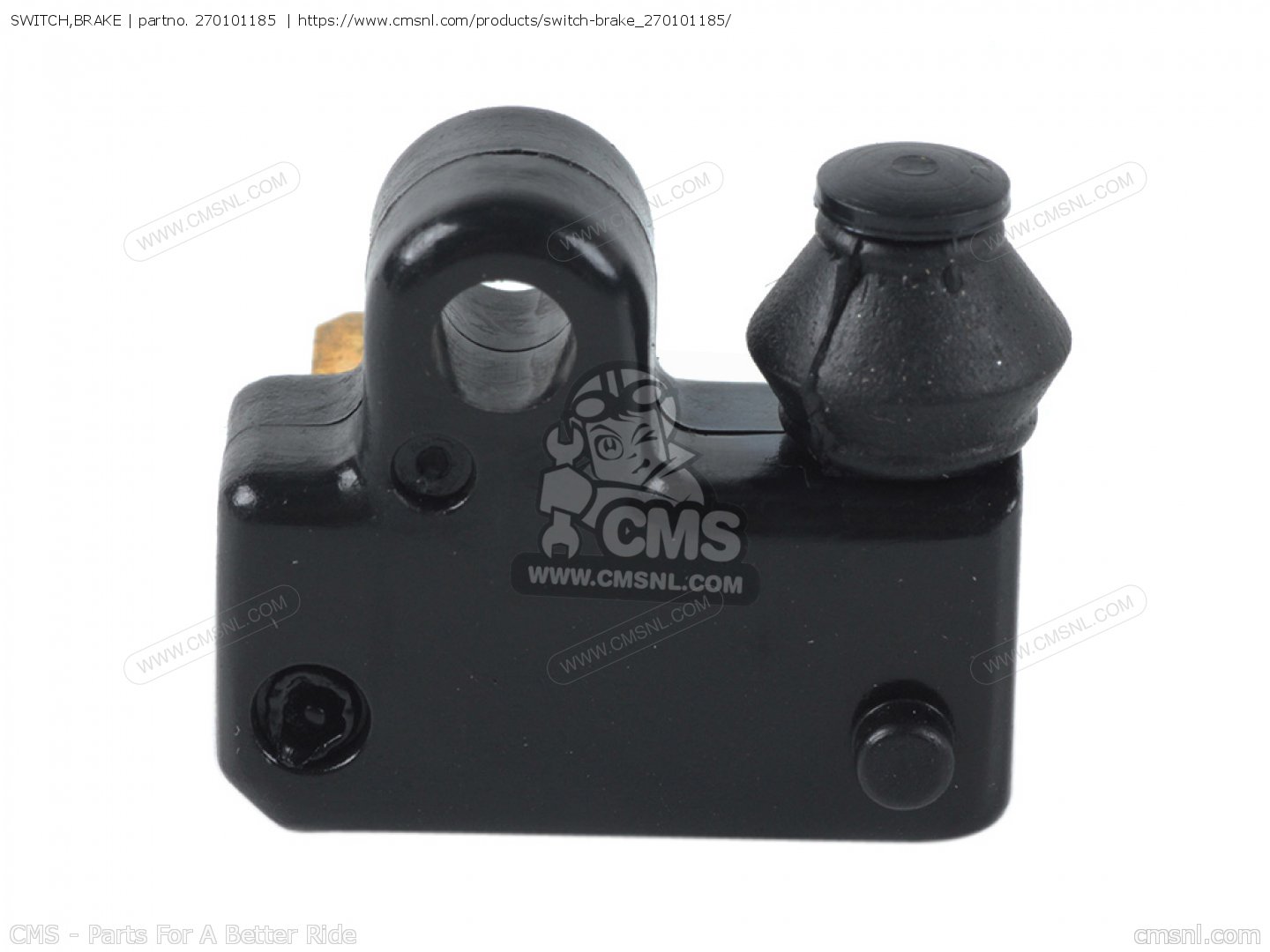 270101185: SWITCH,BRAKE/SIDE STA Kawasaki - buy the 27010-1185 at CMSNL