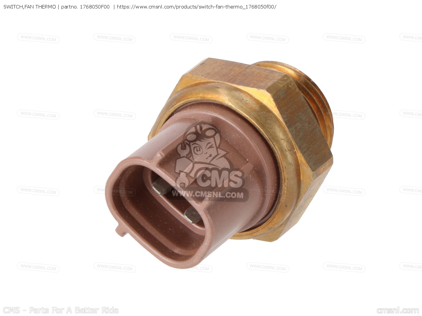 1768050F00: SWITCH,FAN THERMO Suzuki - buy the 17680-50F00 at CMSNL