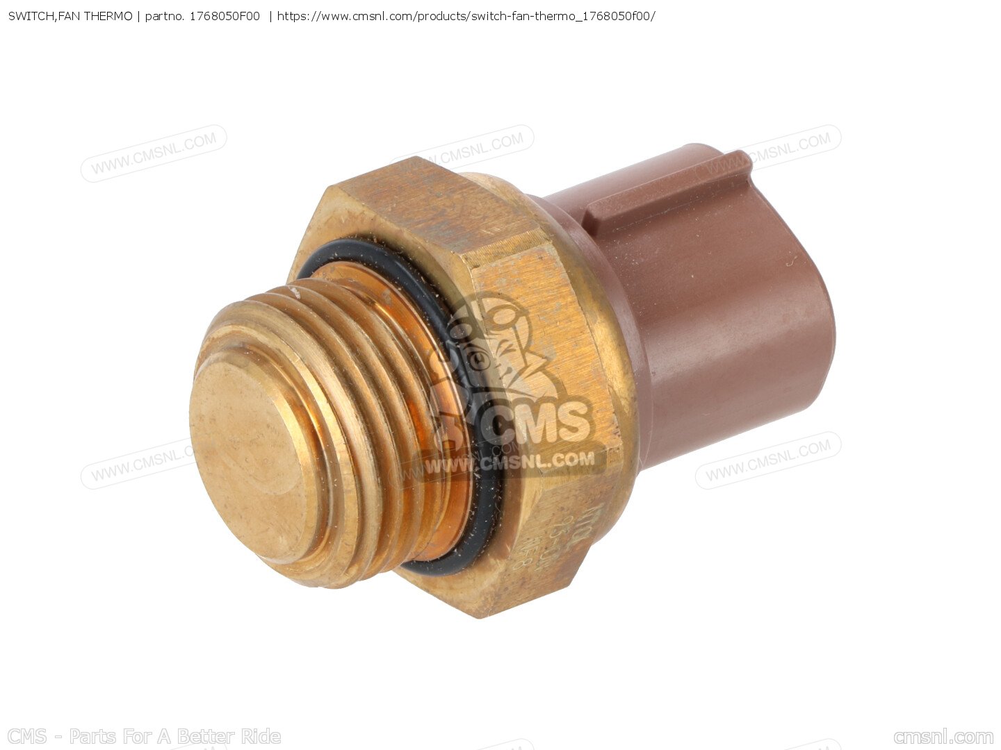 1768050F00: SWITCH,FAN THERMO Suzuki - buy the 17680-50F00 at CMSNL