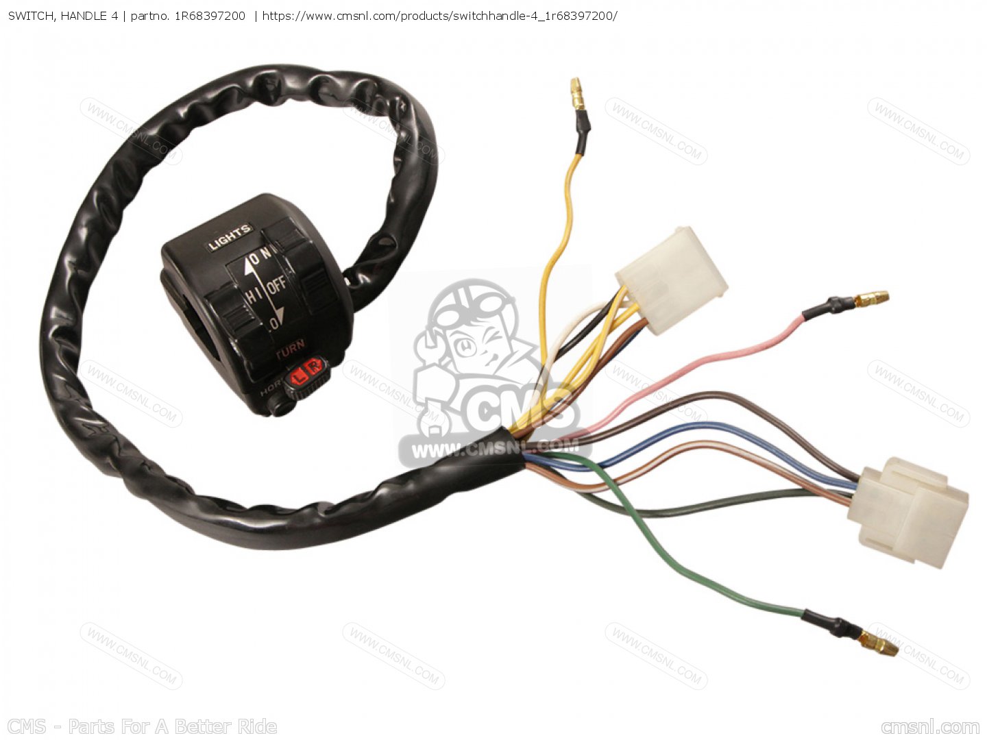 Electrical & Ignition Yamaha AS3 YAS3 RD125 Handle Switch 4 307-83972 ...