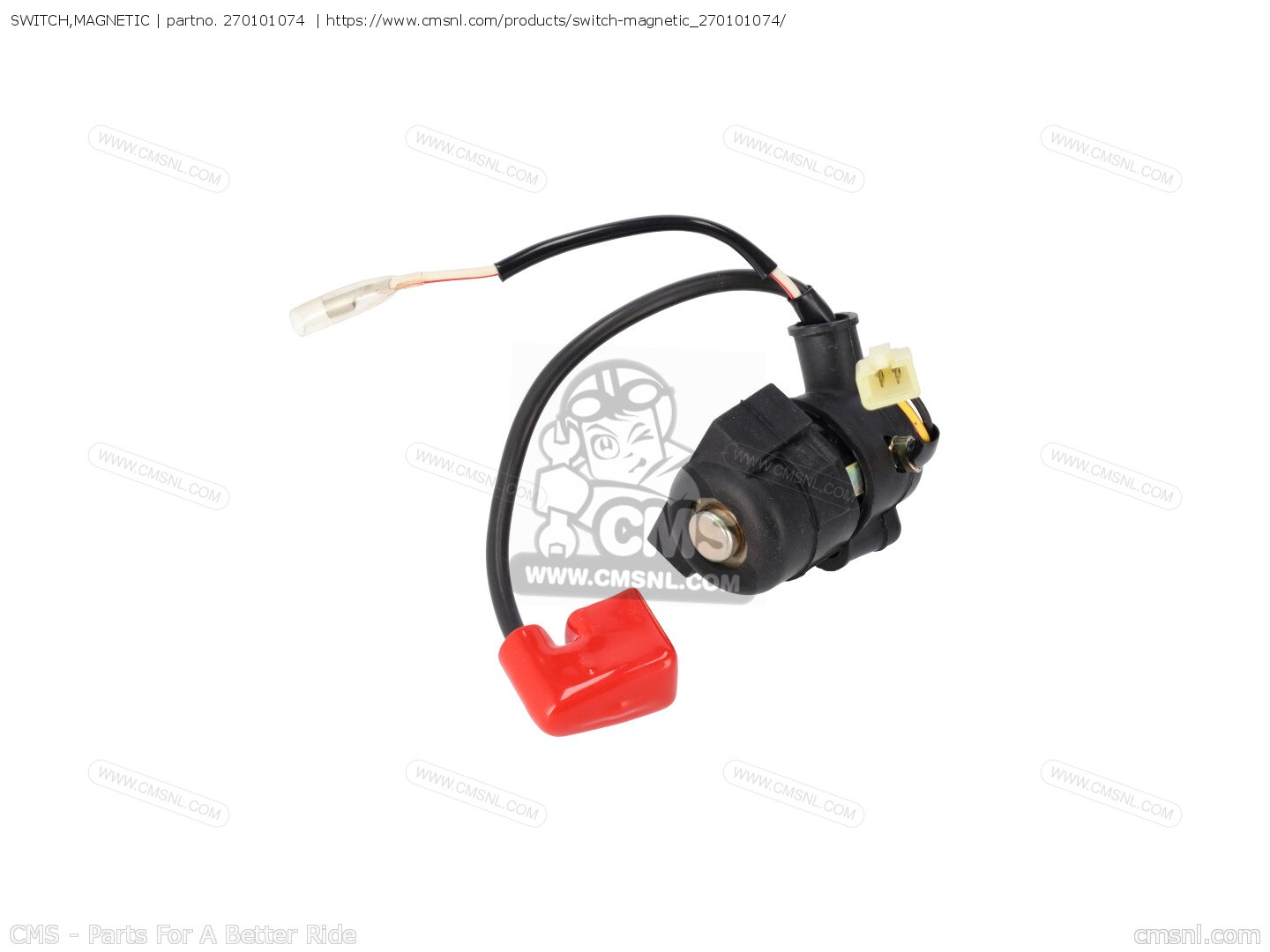 270101074: SWITCH,MAGNETIC Kawasaki - buy the 27010-1074 at CMSNL