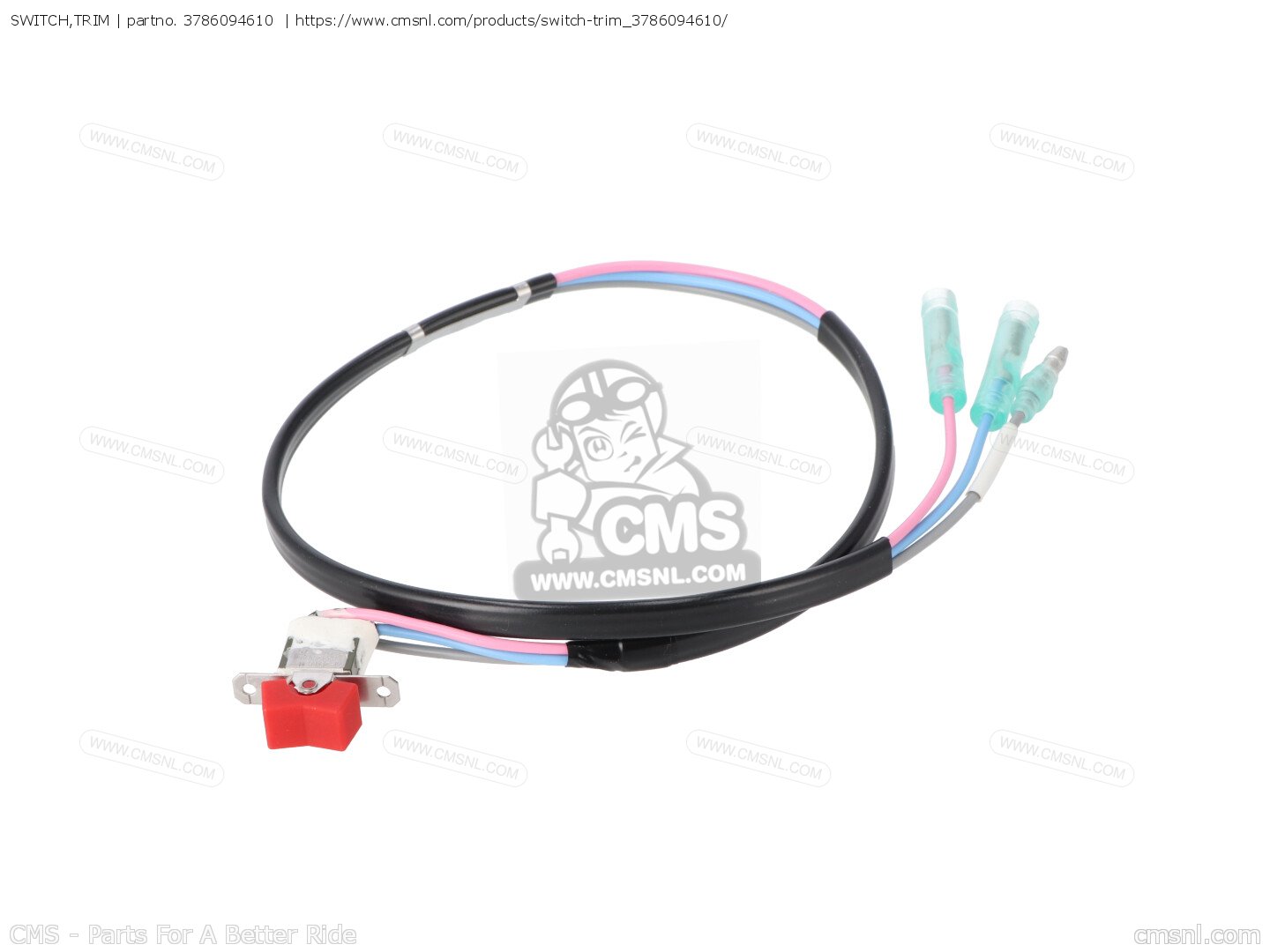 3786094610: SWITCH,TRIM Suzuki - buy the 37860-94610 at CMSNL