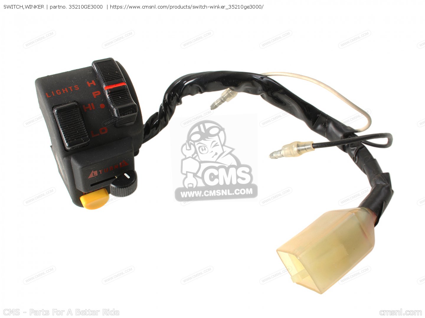 35210GE3000: Switch,winker Honda - buy the 35210-GE3-000 at CMSNL