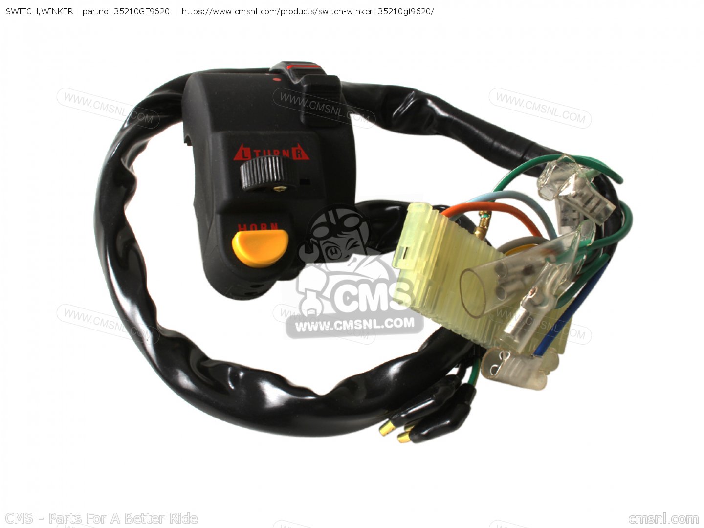 35210GF9620: Switch,winker Honda - buy the 35210-GF9-620 at CMSNL