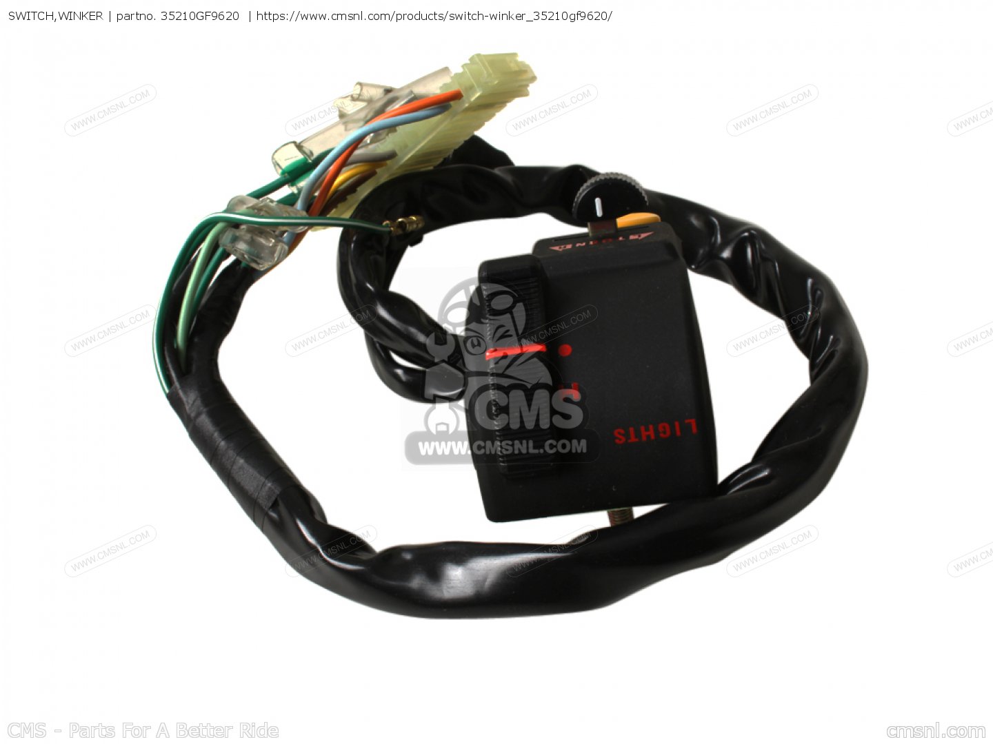 35210GF9620: SWITCH,WINKER Honda - buy the 35210-GF9-620 at CMSNL