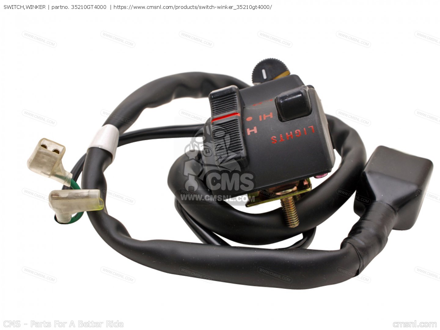 35210GT4000: SWITCH,WINKER Honda - buy the 35210-GT4-000 at CMSNL