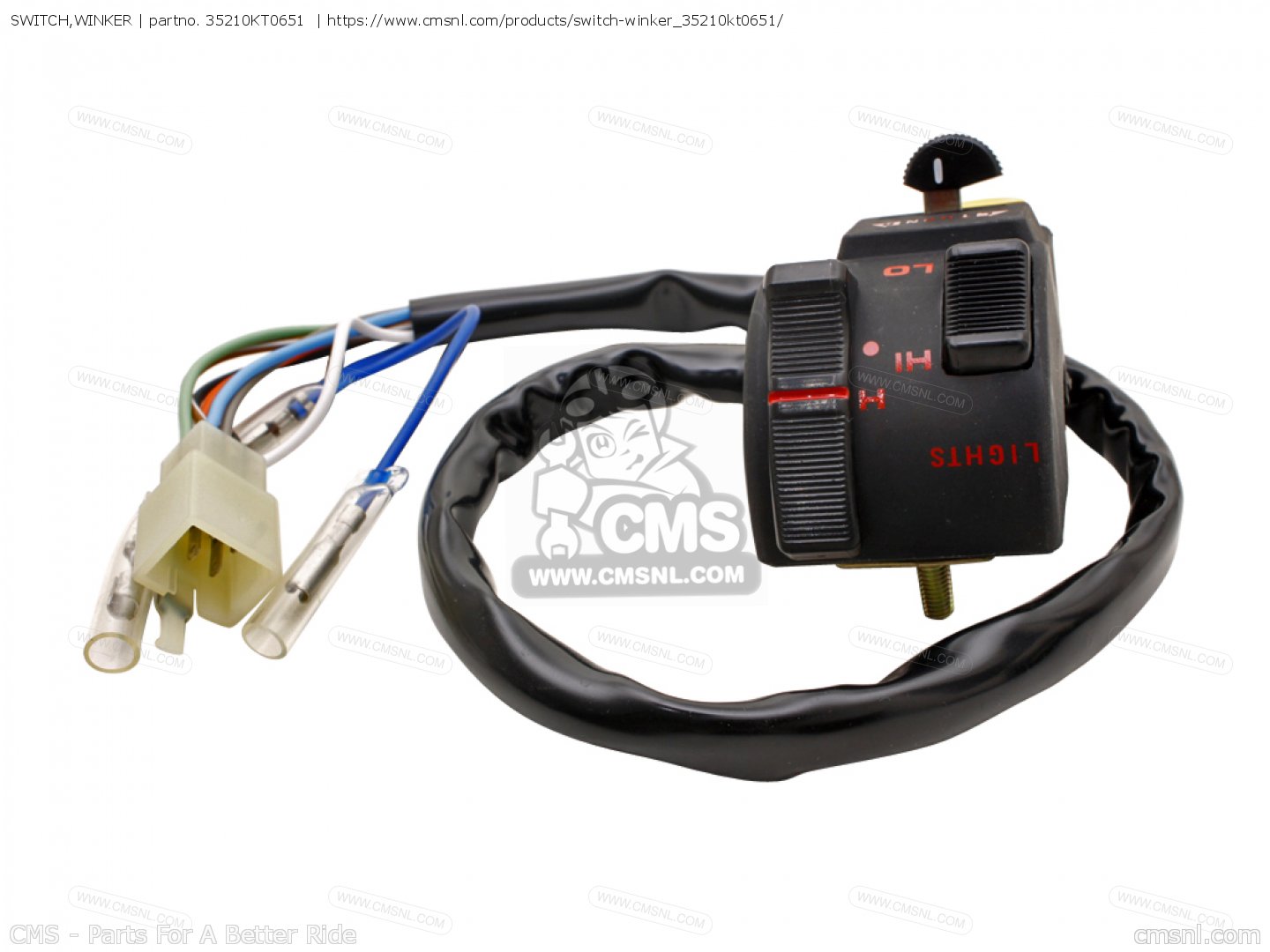 35210KT0651: Switch,winker Honda - buy the 35210-KT0-651 at CMSNL