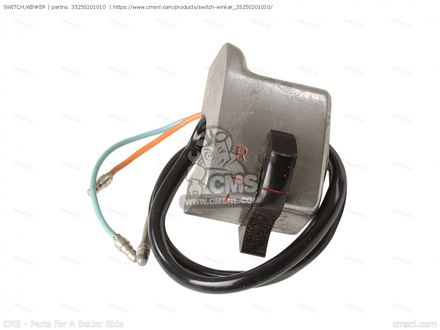 35250201010: SWITCH,WINKER Honda - buy the 35250-201-010 at CMSNL