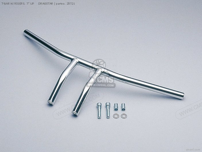 25721: T-bar W/risers, 7" Up Dragstar Daytona - buy the 25721 at CMSNL