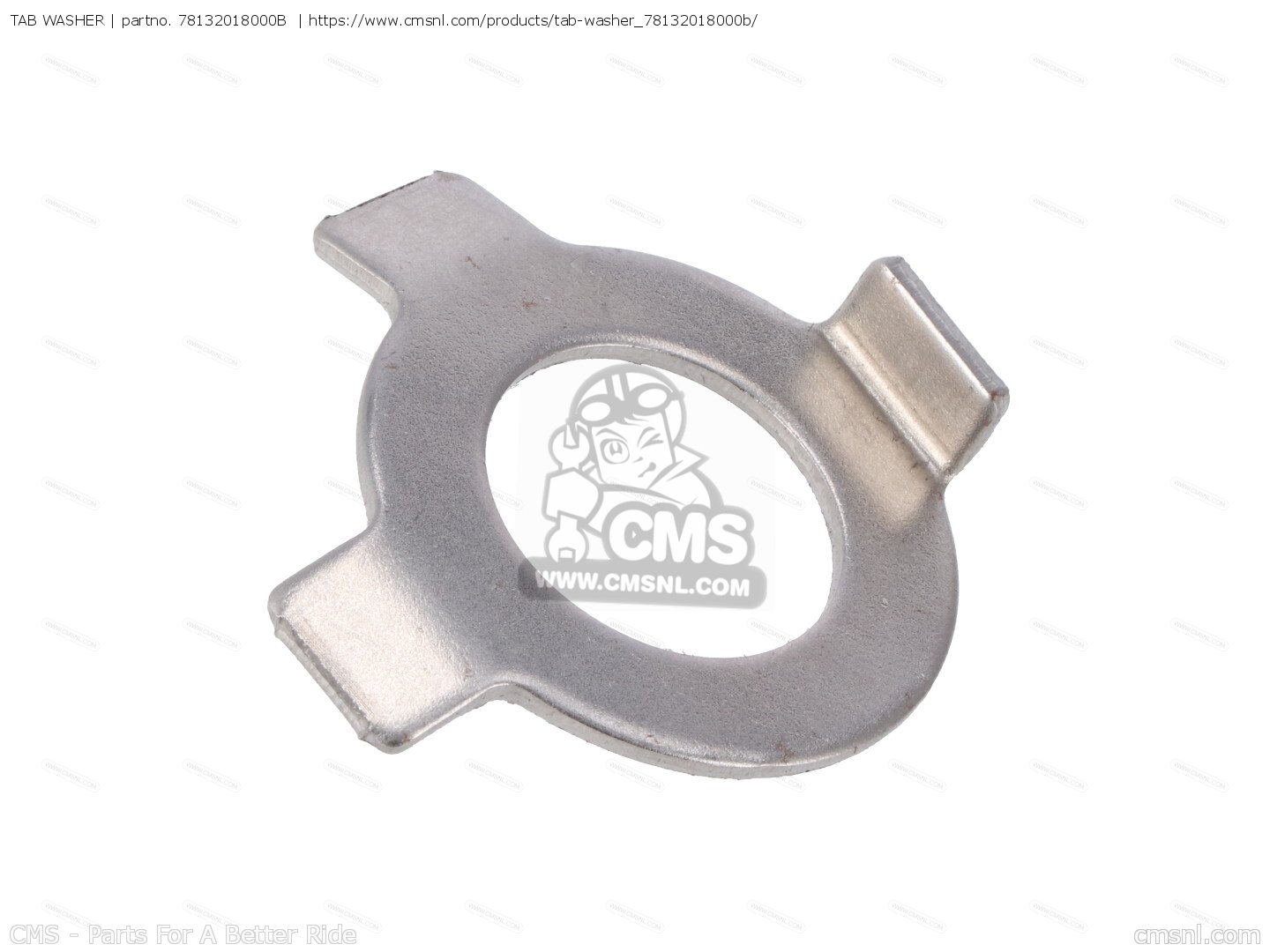 78132018000B: TAB WASHER GASGAS - buy the 78132018000 at CMSNL