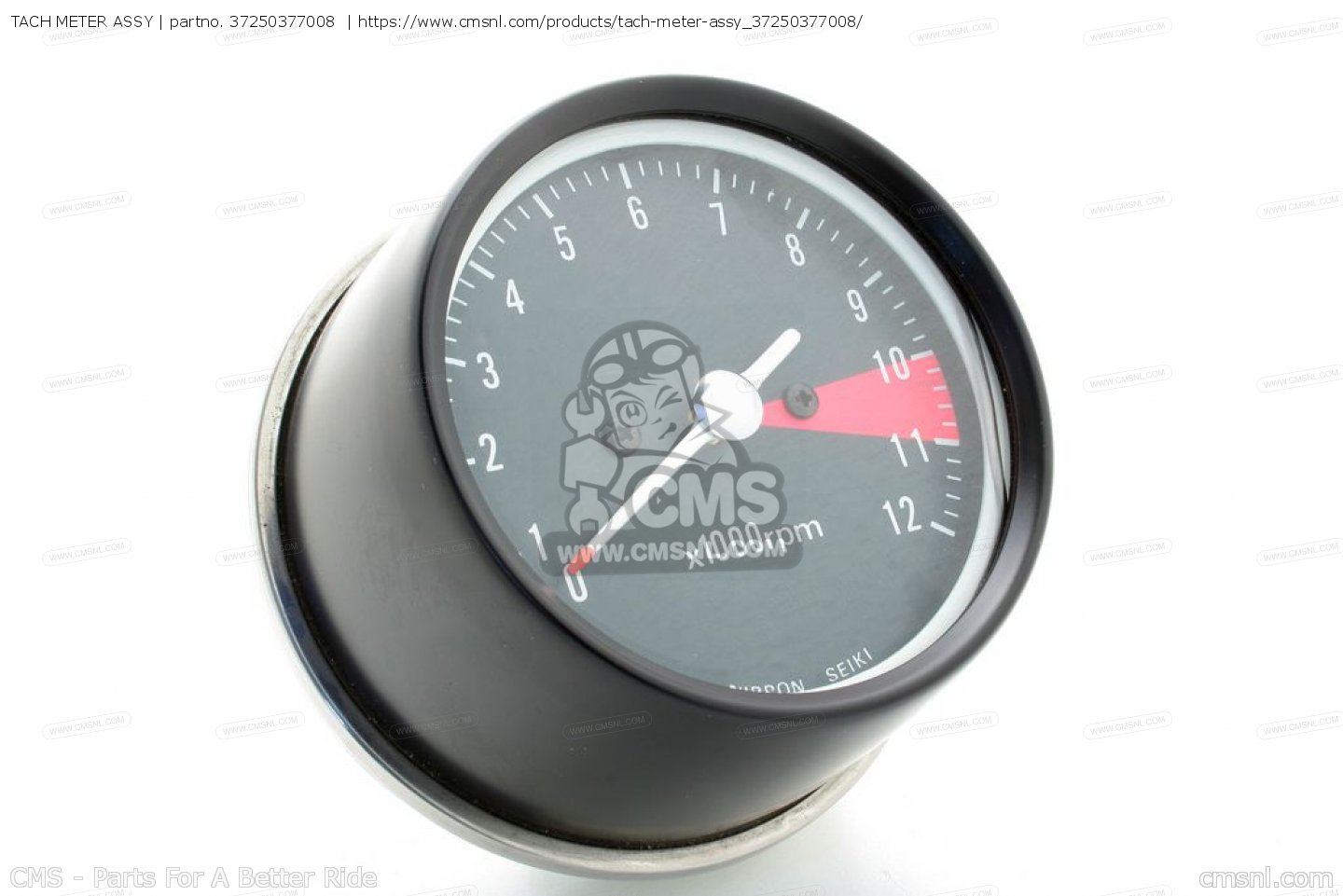 37250377008: Tach Meter Assy Honda - buy the 37250-377-008 at CMSNL