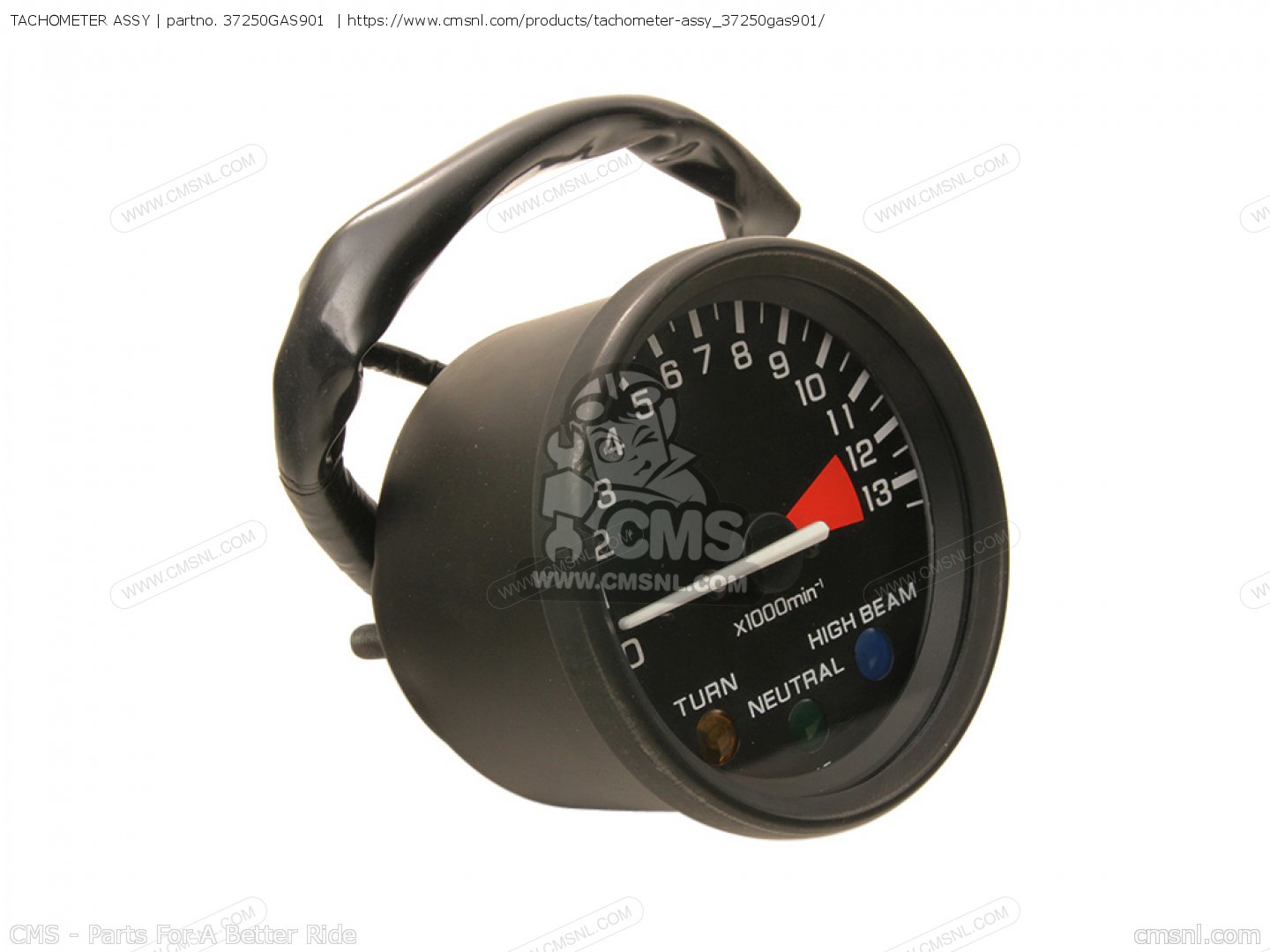 37250GAS901: Tachometer Assy Honda - buy the 37250-GAS-901 at CMSNL