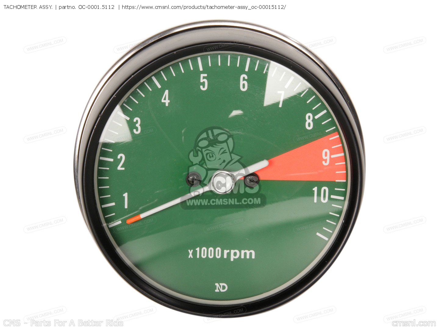 OC-0001.5112: Tachometer Assy. Honda , an alternative for 37250-392-771 ...