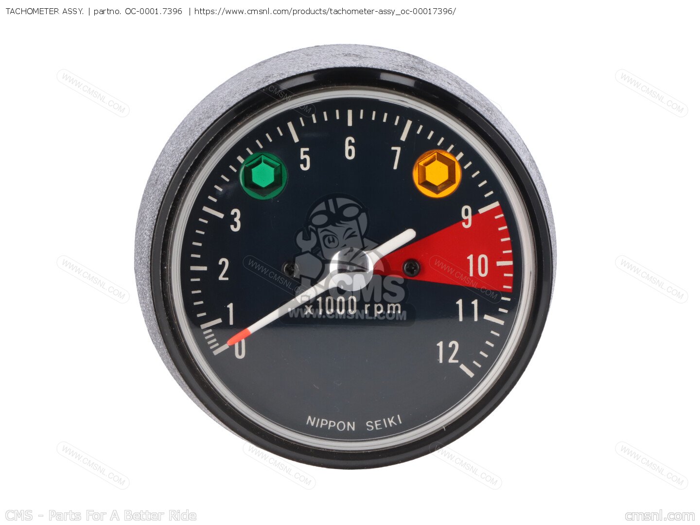OC-0001-7396: TACHOMETER ASSY. Honda - buy the 37240-312-008 at CMSNL