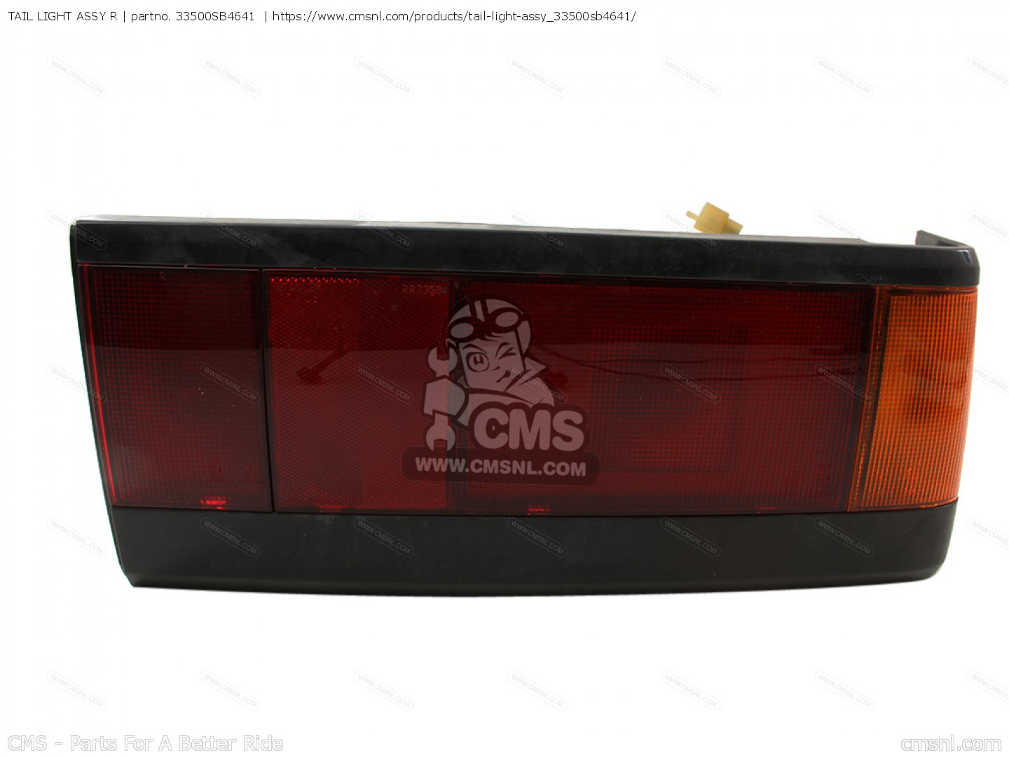33500SB4641: TAIL LIGHT ASSY R Honda - buy the 33500-SB4-641 at CMSNL