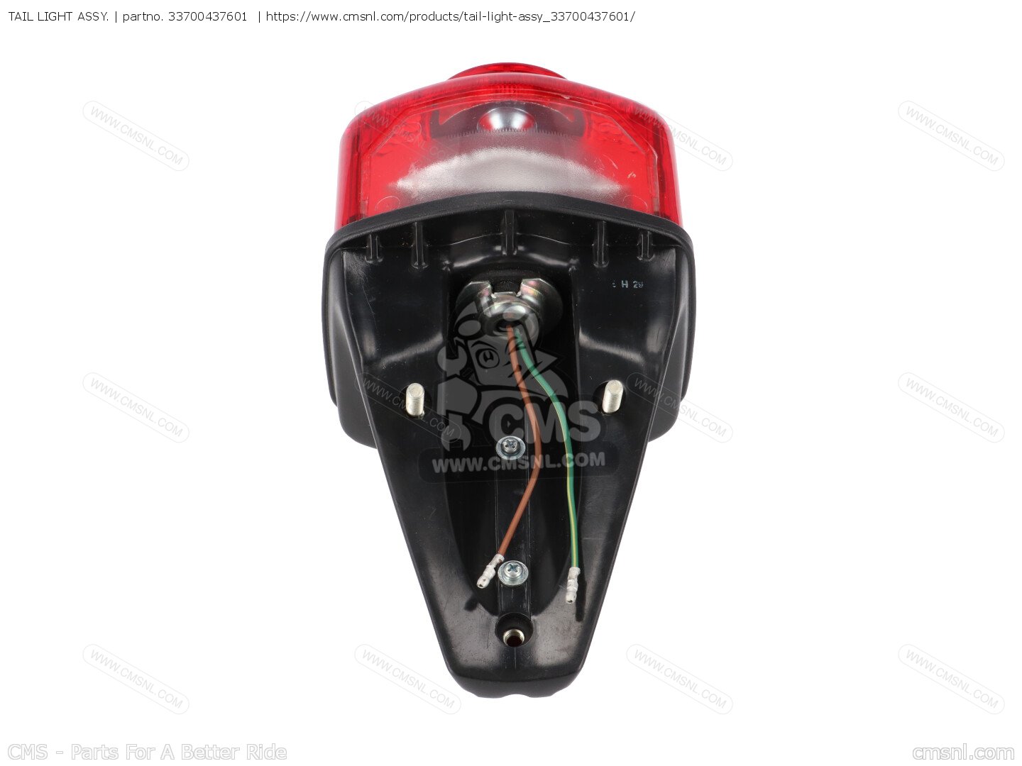 33700437601: TAIL LIGHT ASSY. Honda - buy the 33700-437-601 at CMSNL
