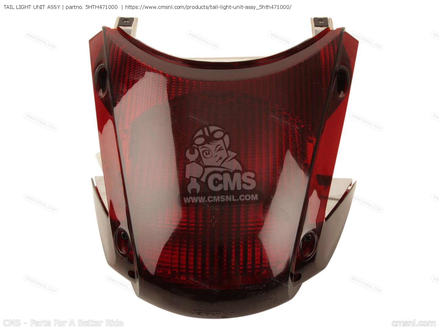 5HTH471000: Tail Light Unit Assy Yamaha - buy the 5HT-H4710-00 at CMSNL