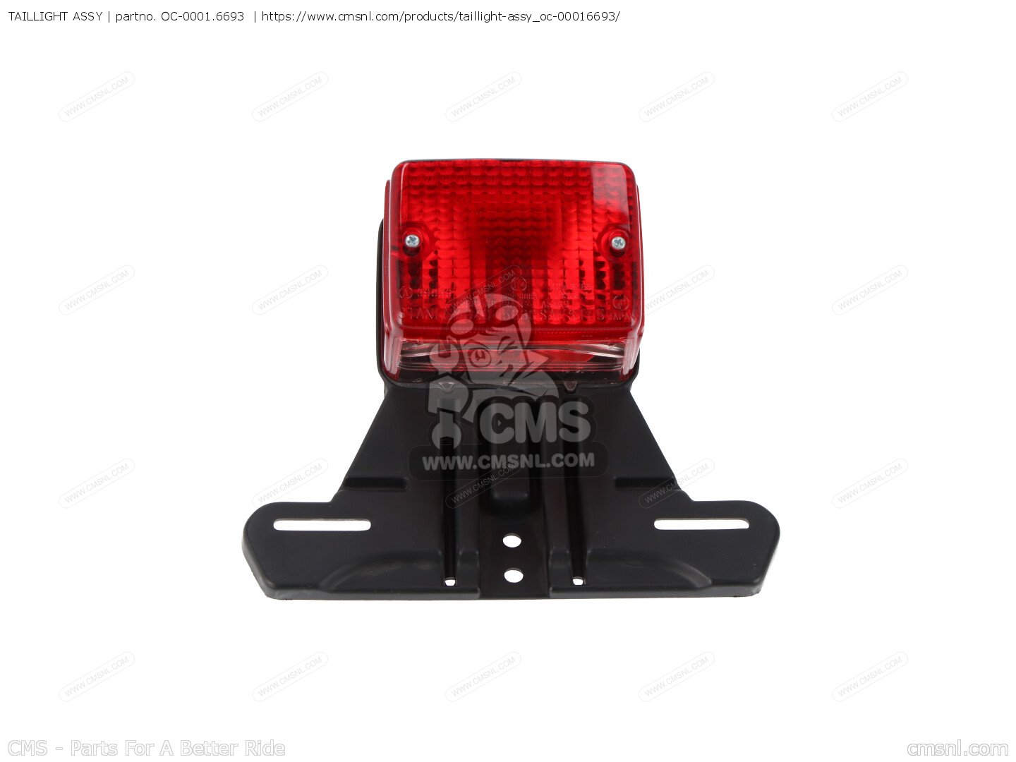 OC-0001.6693: Taillight Assy Yamaha , an alternative for 5Y3-84700-E1 ...